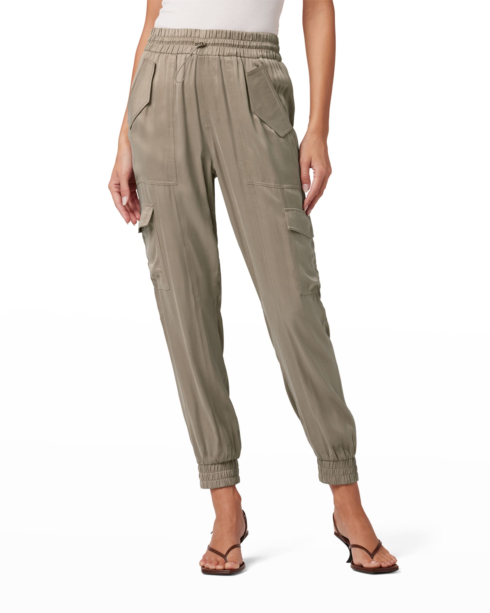 Joe's Jeans The Haute Utility Cropped Cargo Jogger Pants | Neiman Marcus