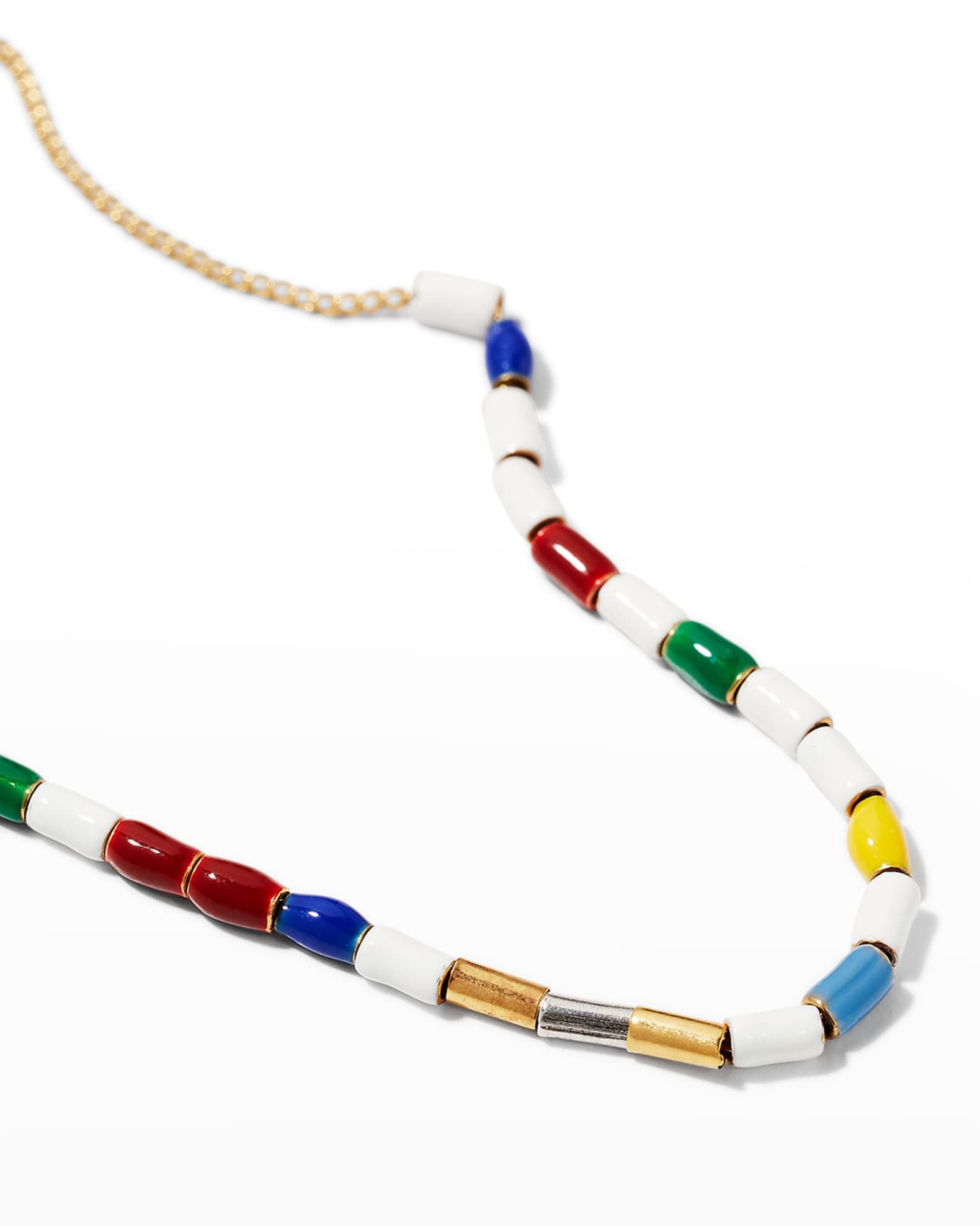 Isabel Marant Collier Beaded Necklace | Neiman Marcus