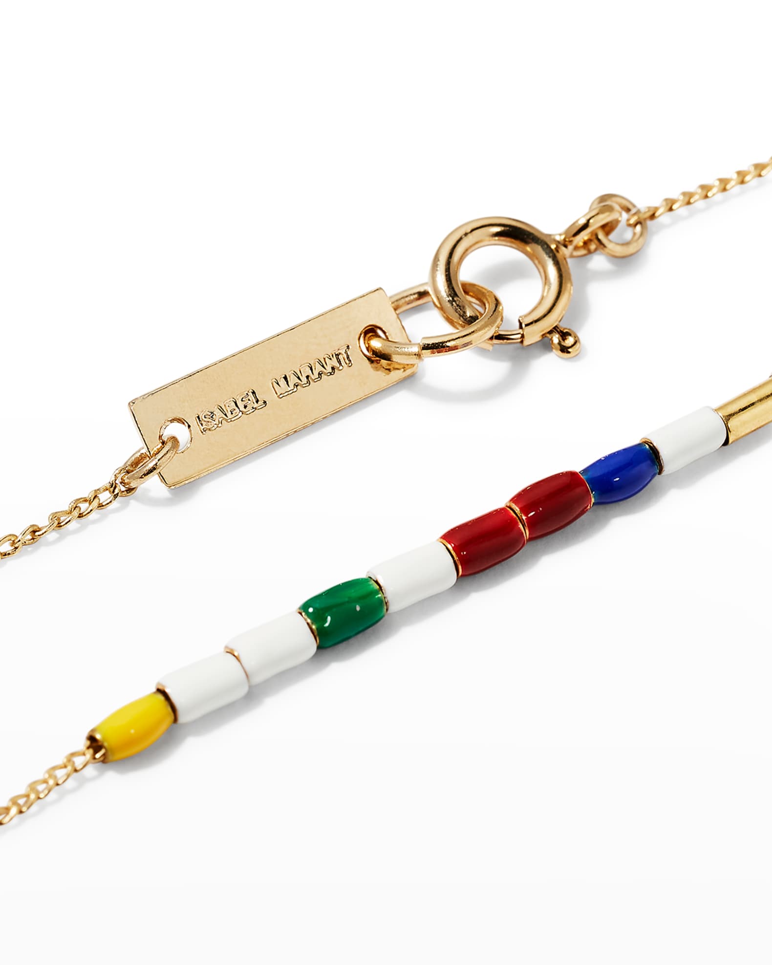 Isabel Marant Collier Beaded Necklace | Neiman Marcus
