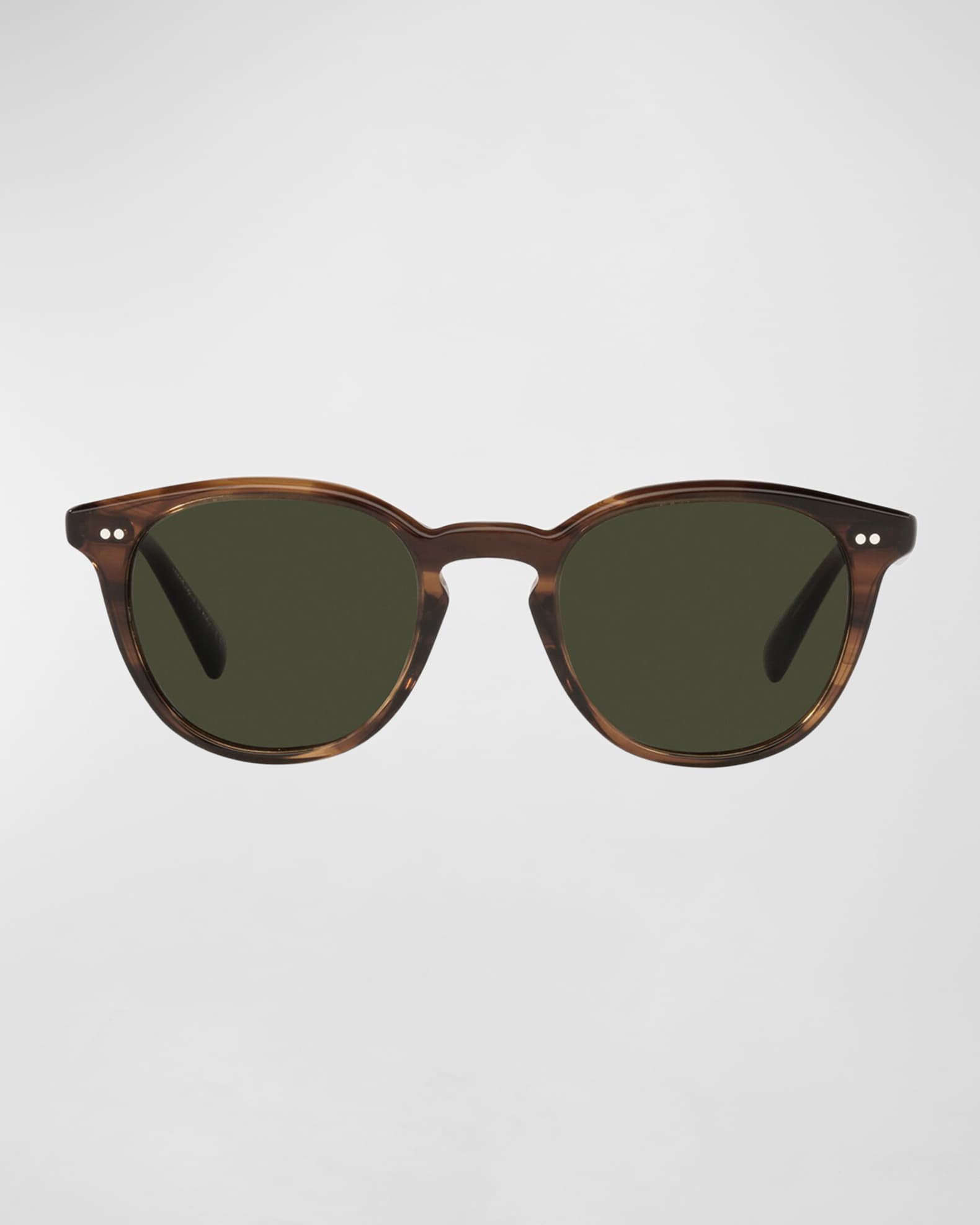 Oliver Peoples Men's Desmon Sun 50 Round Acetate Sunglasses | Neiman Marcus