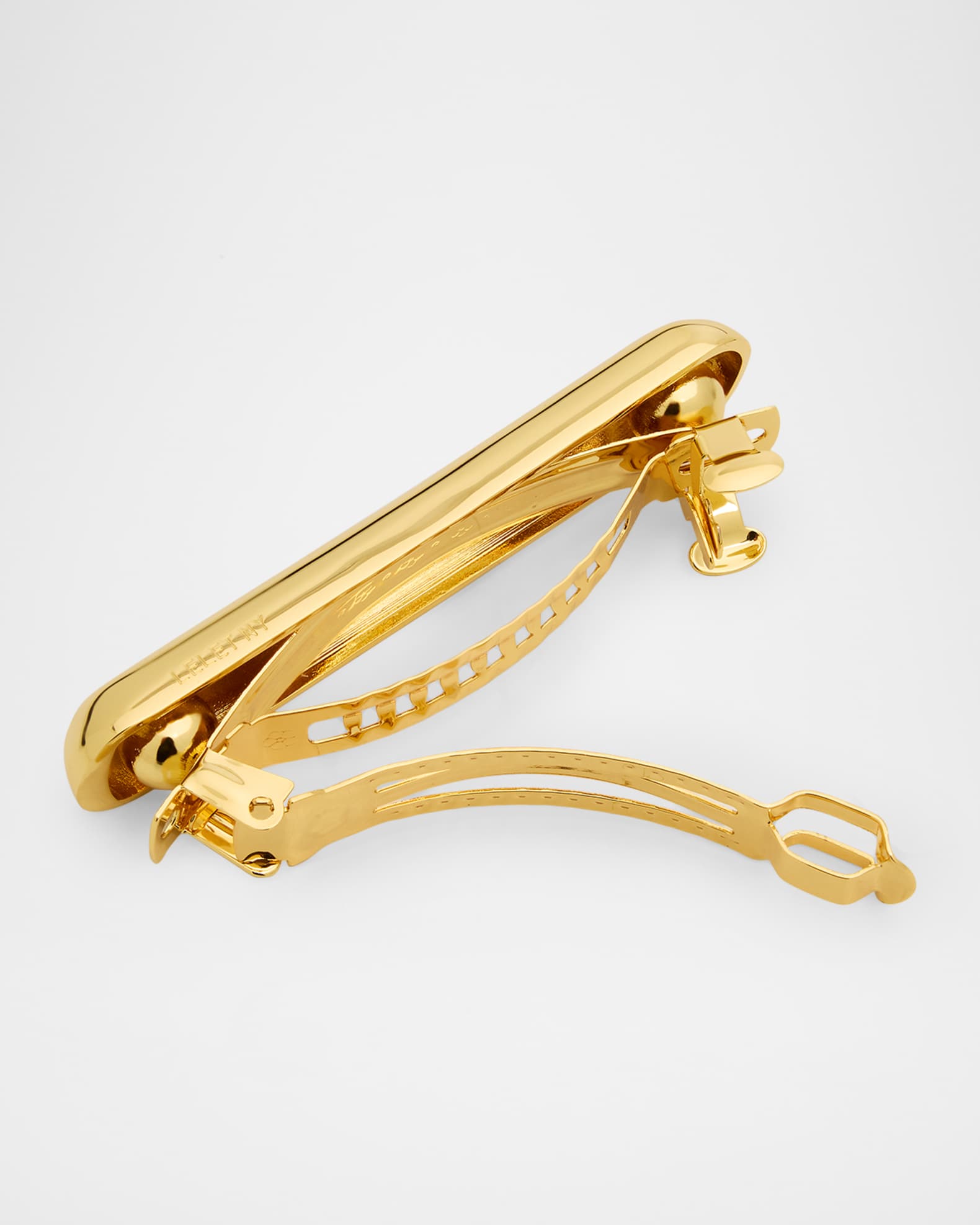 Lelet Ny Glossy Bar Brass Barrette | Neiman Marcus