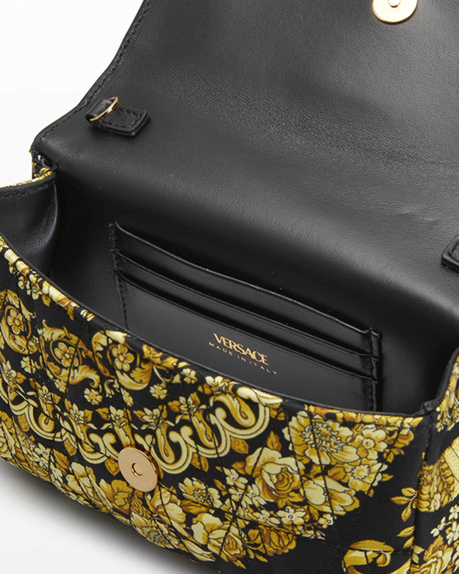Versace Virtus Barocco Quilted Evening Clutch Bag | Neiman Marcus