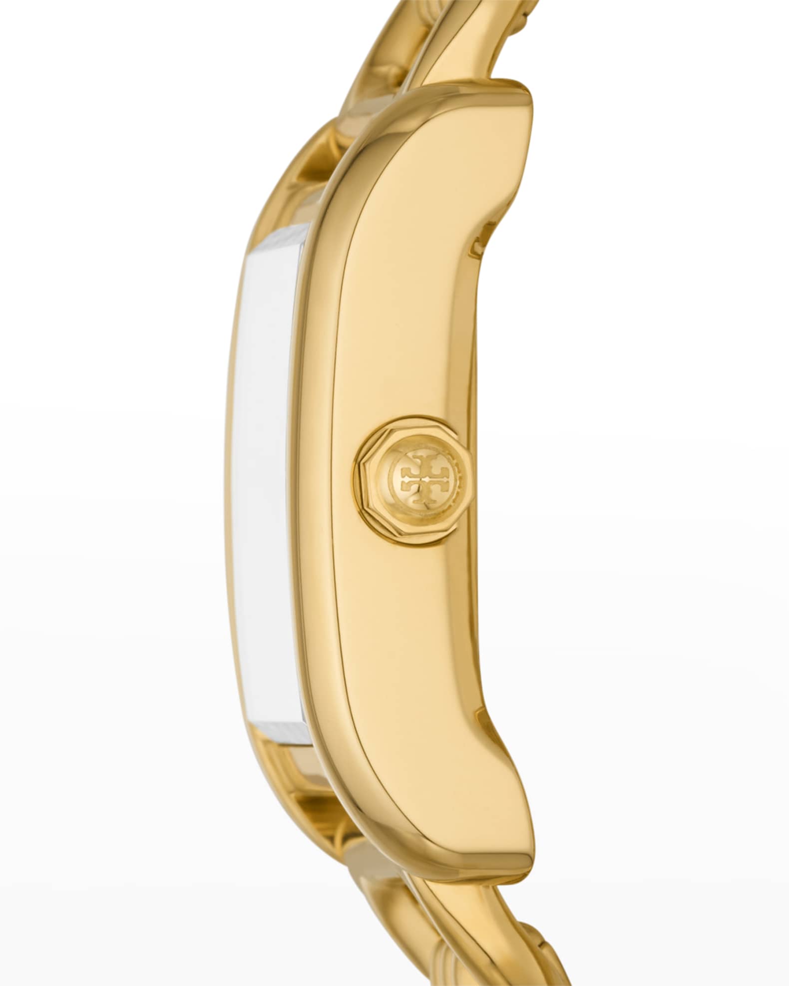 Tory Burch The Eleanor Watch with Bracelet Strap, Gold-Tone Stainless ...
