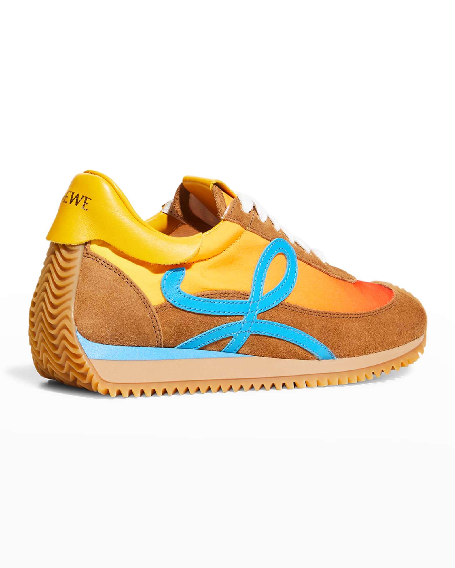 Loewe Flow Colorblock Retro Runner Sneakers | Neiman Marcus