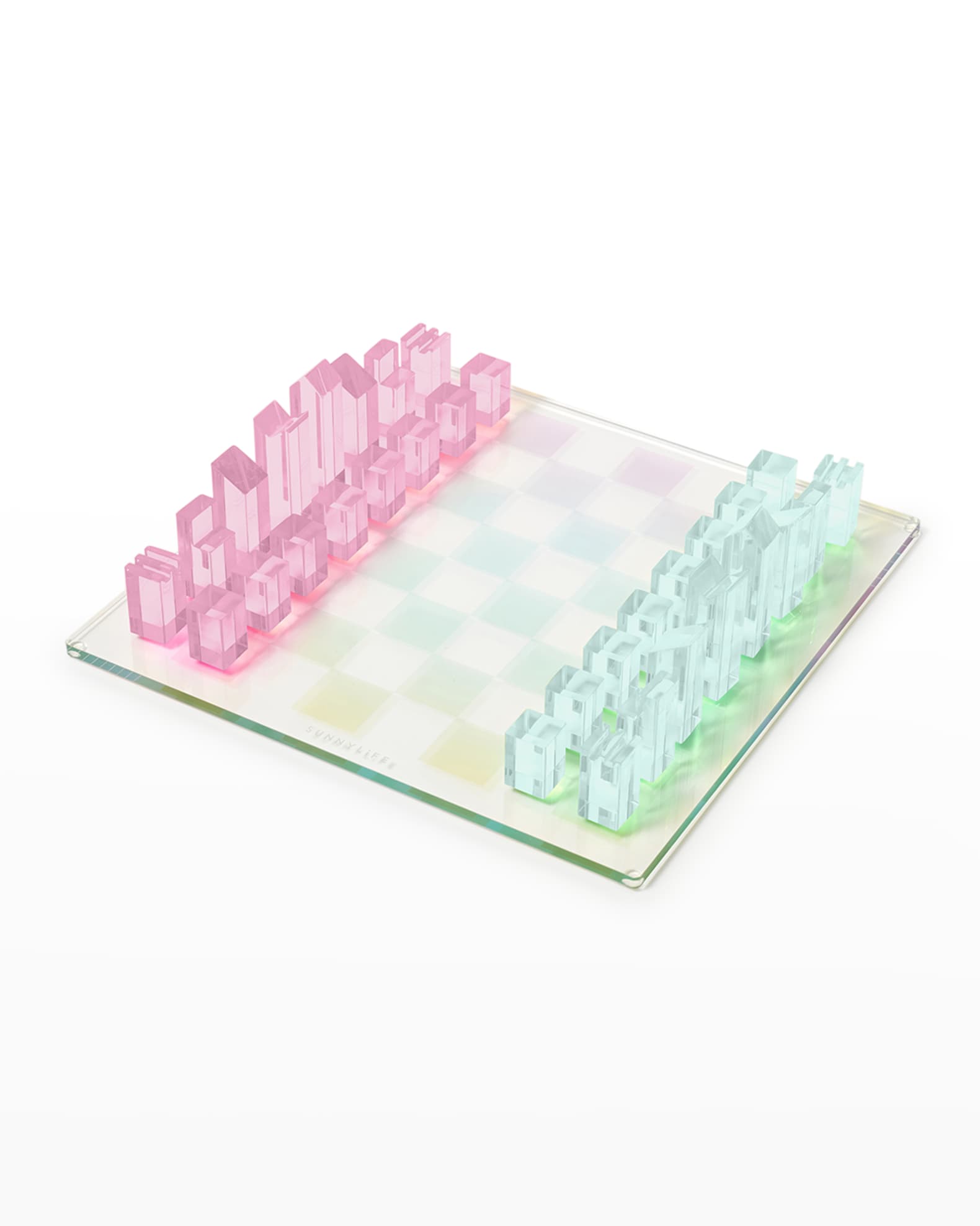 Sunnylife Lucite Chess and Checkers | Neiman Marcus Sunnylife Lucite Chess and Checkers | Neiman Marcus