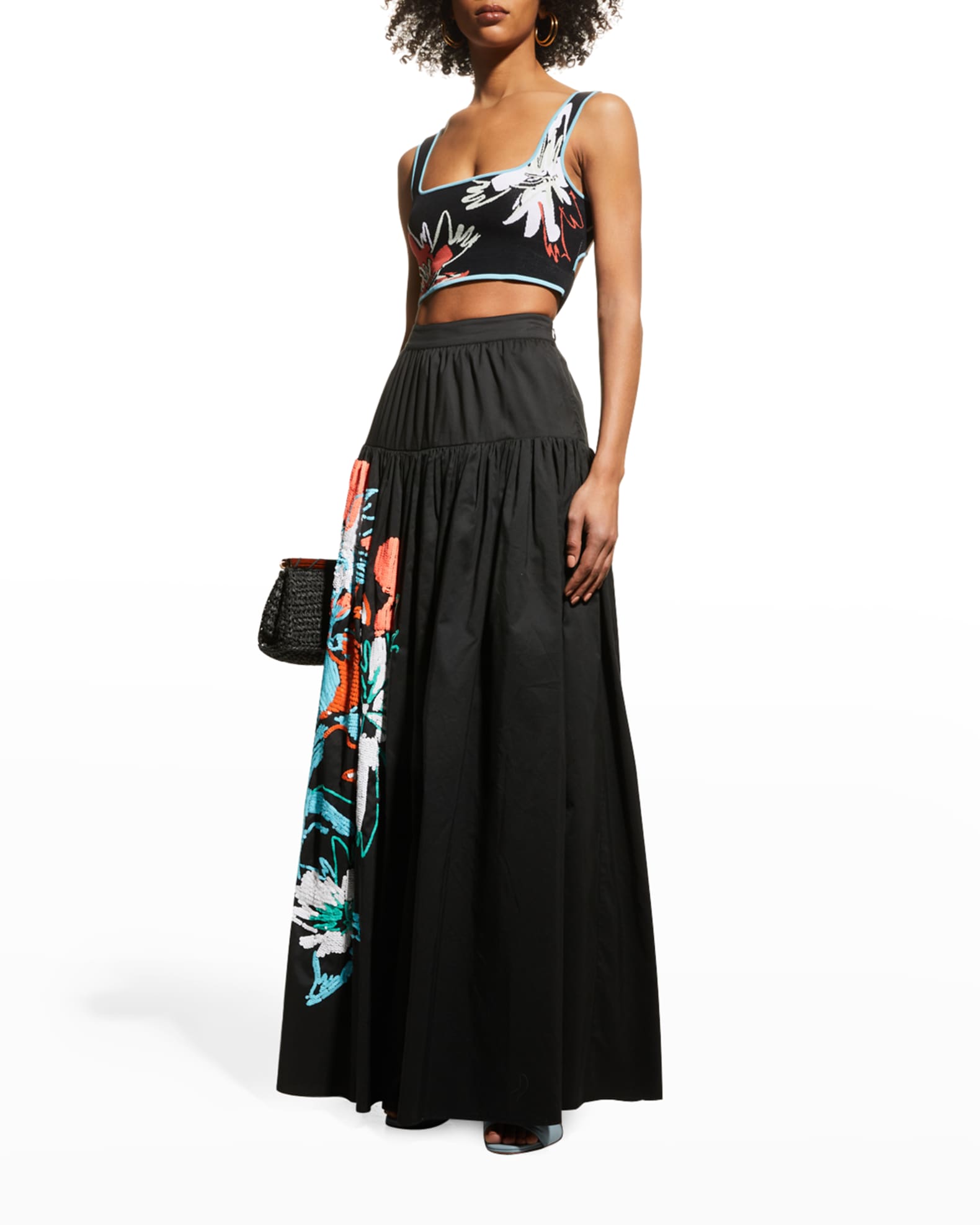 Tanya Taylor Gabi Knit Top | Neiman Marcus