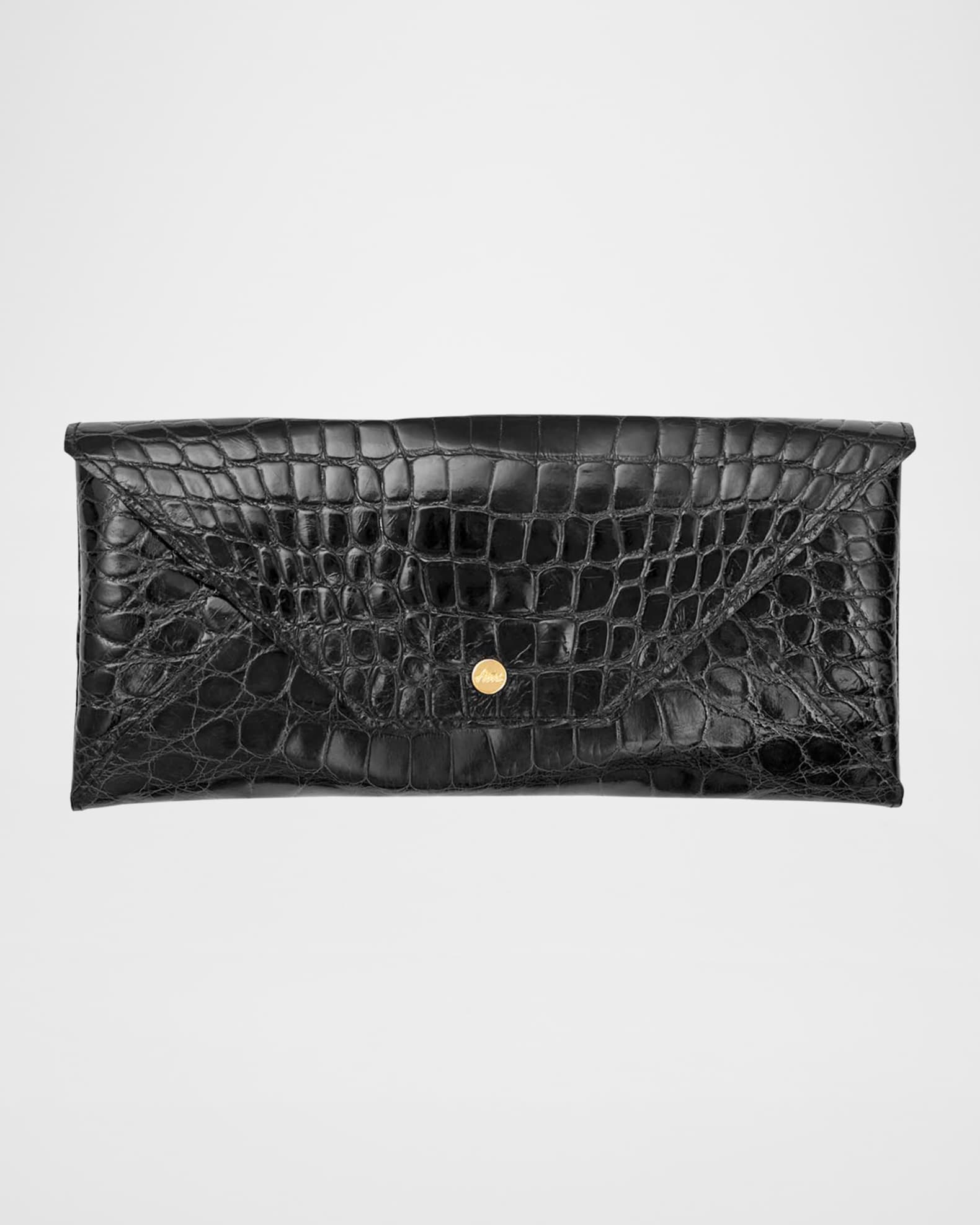 Abas Envelope Alligator Travel Organizer | Neiman Marcus
