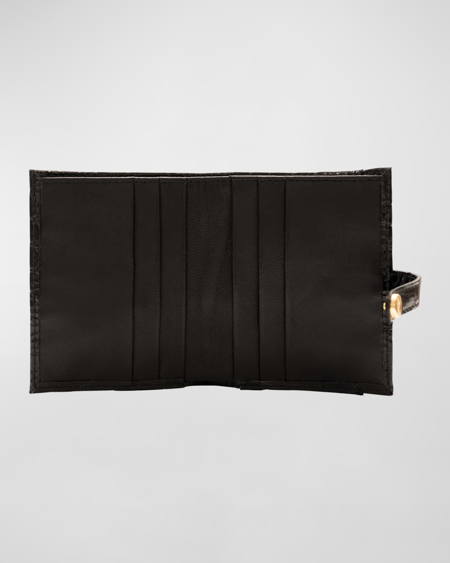 Abas Mini Alligator Bifold Wallet | Neiman Marcus
