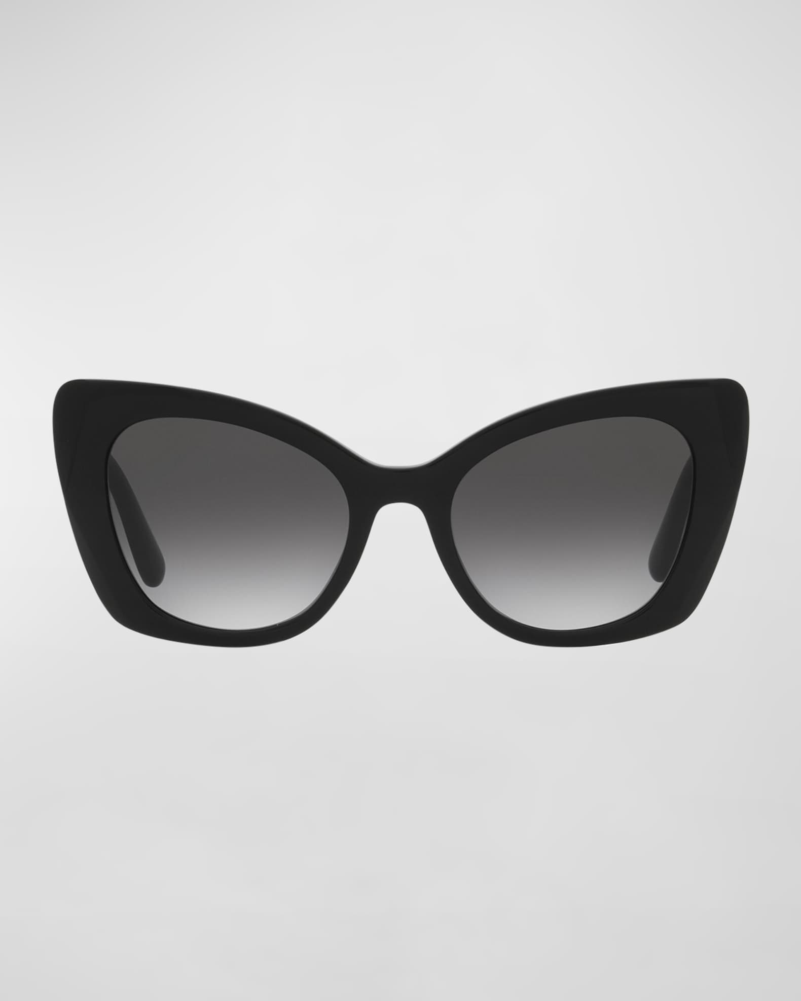 Dolce&Gabbana DG Logo Metal Cat-Eye Sunglasses | Neiman Marcus