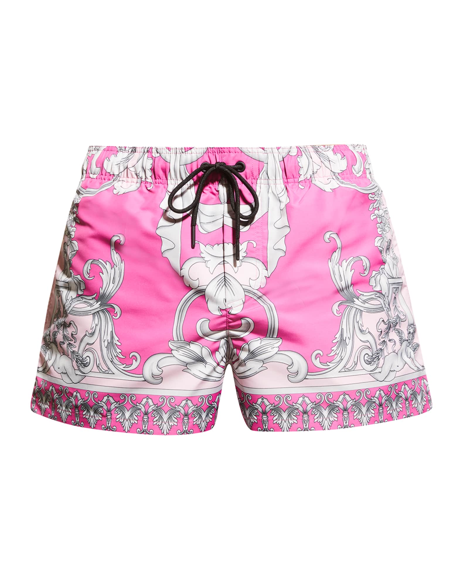 Versace Men's Barocco Swim Shorts | Neiman Marcus