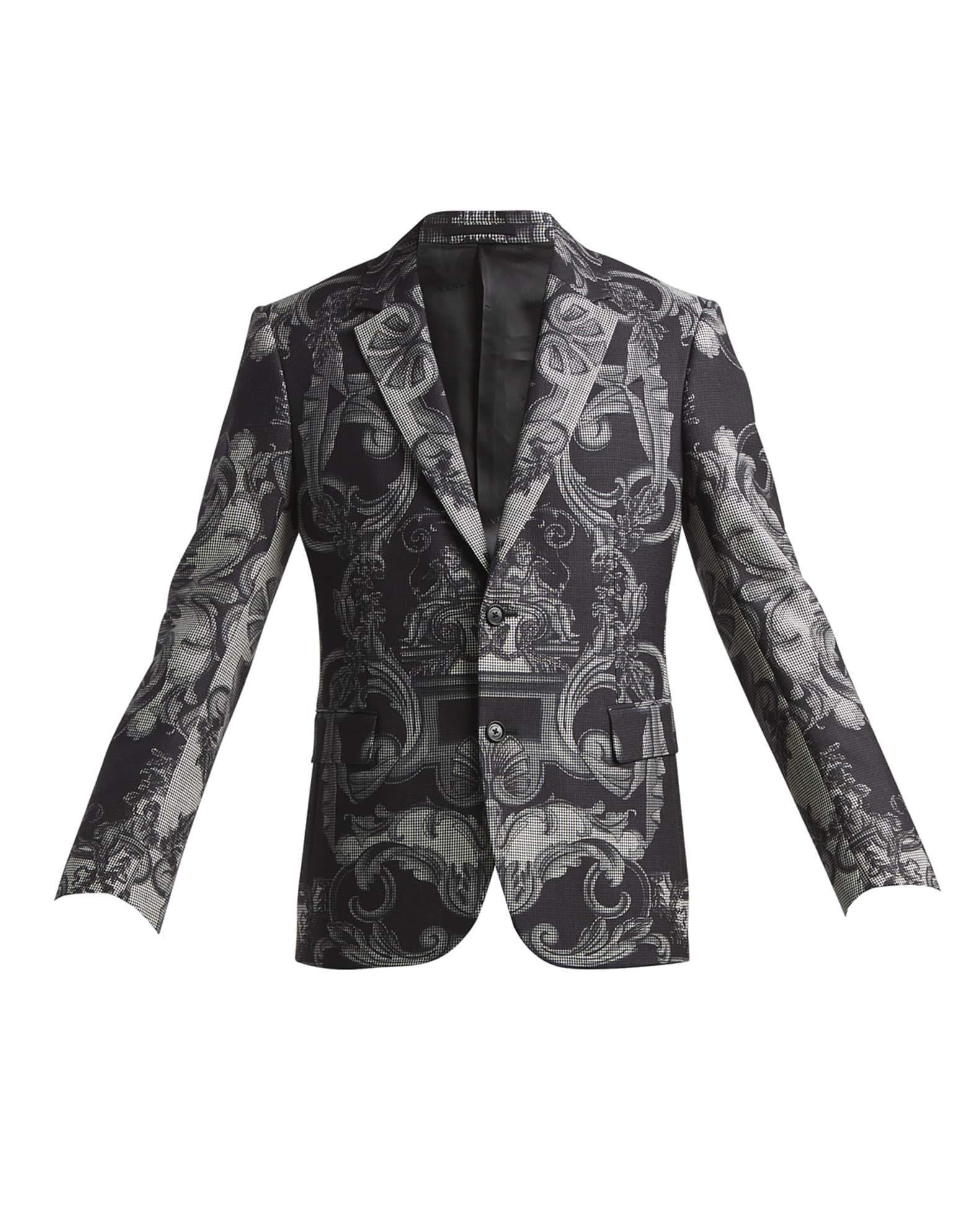 Versace Men's Baroque Tuxedo Jacket | Neiman Marcus