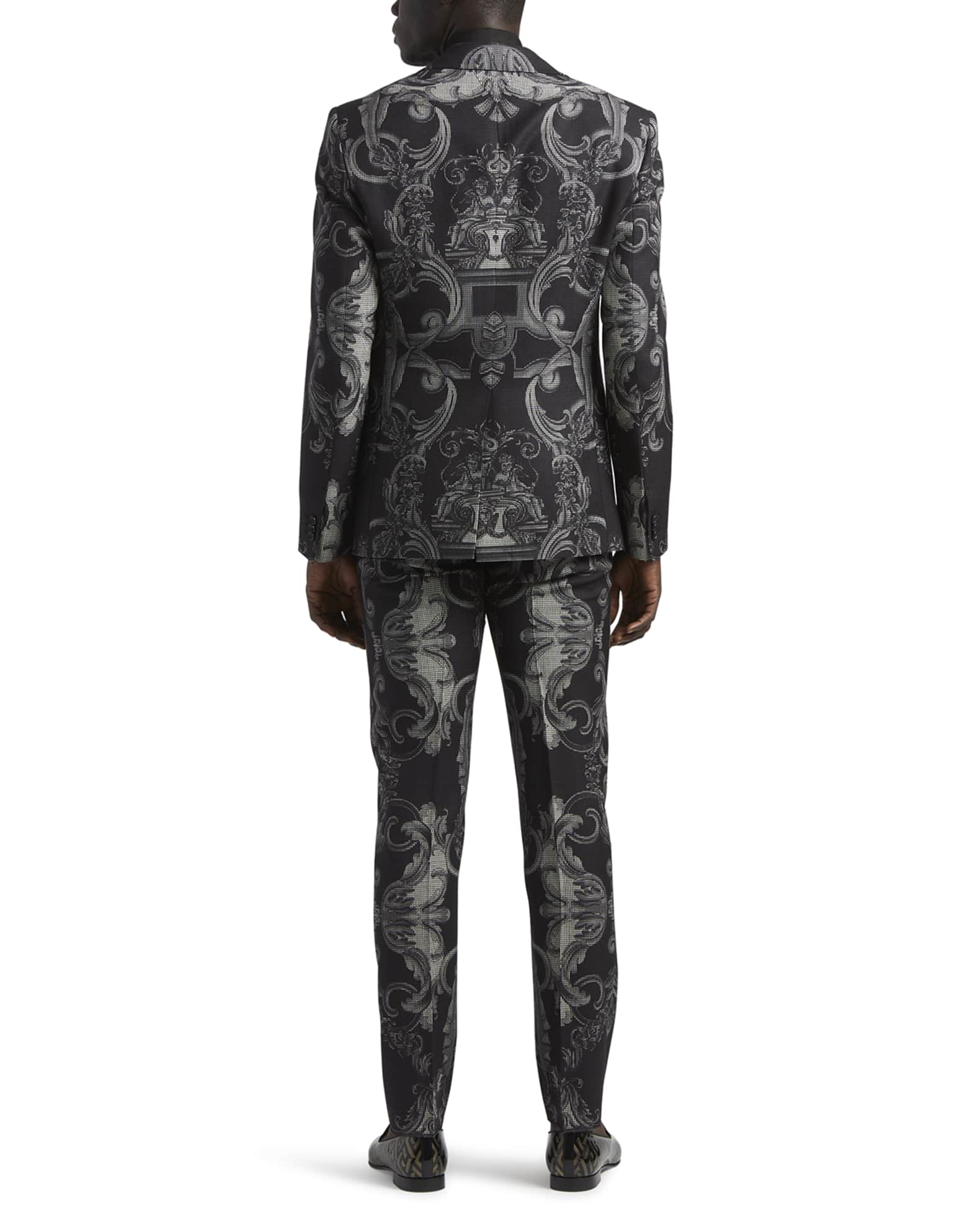 Versace Men's Baroque Tuxedo Jacket | Neiman Marcus
