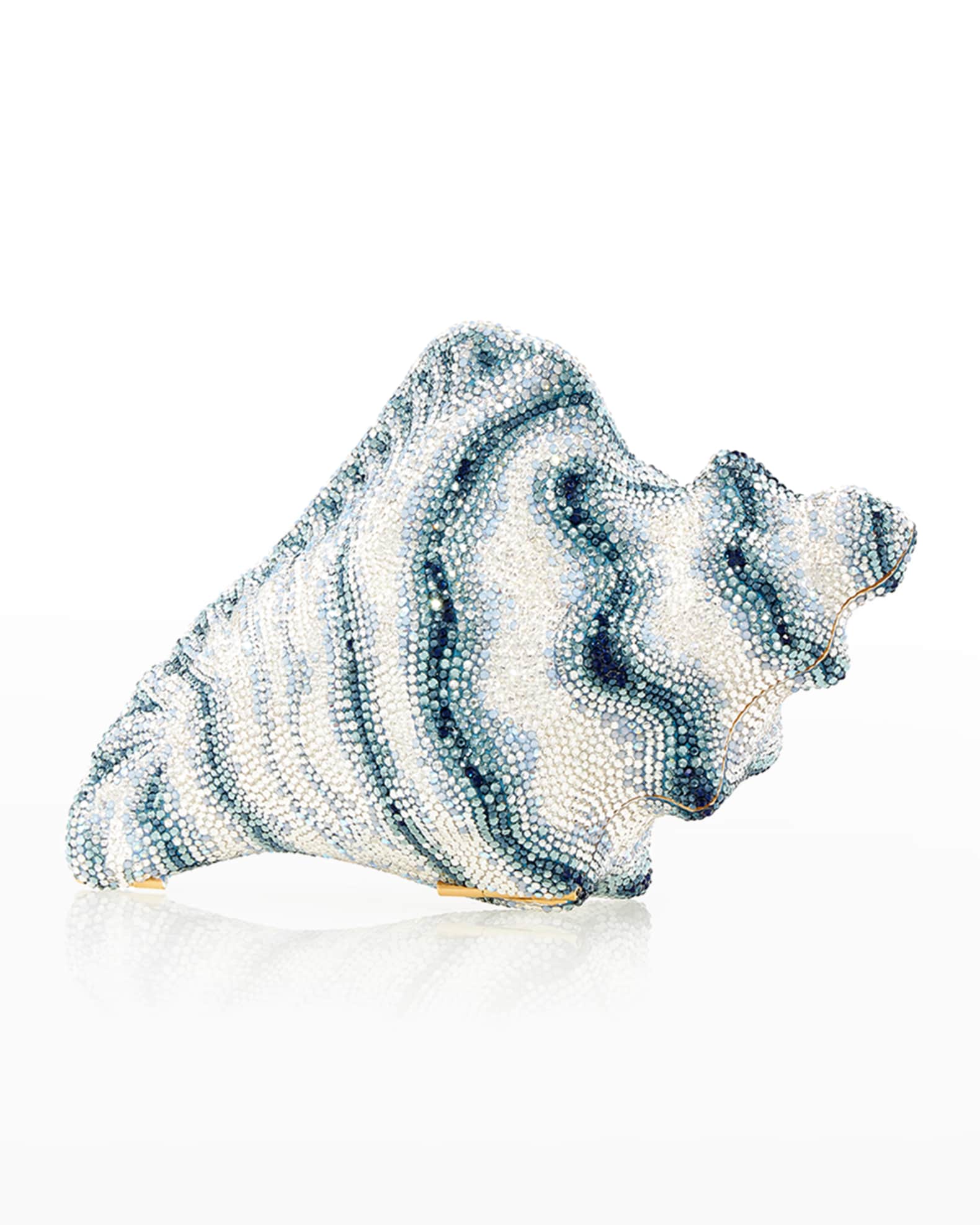 Judith Leiber Couture Oceana Conch Shell Crystal Minaudiere | Neiman Marcus