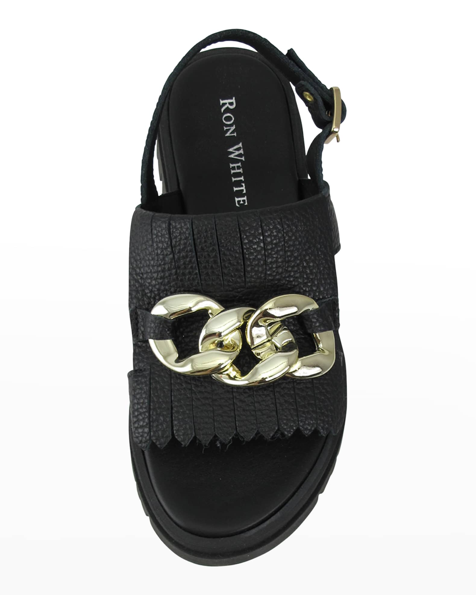 Ron White Shalona Kiltie Chain Slingback Sandals | Neiman Marcus