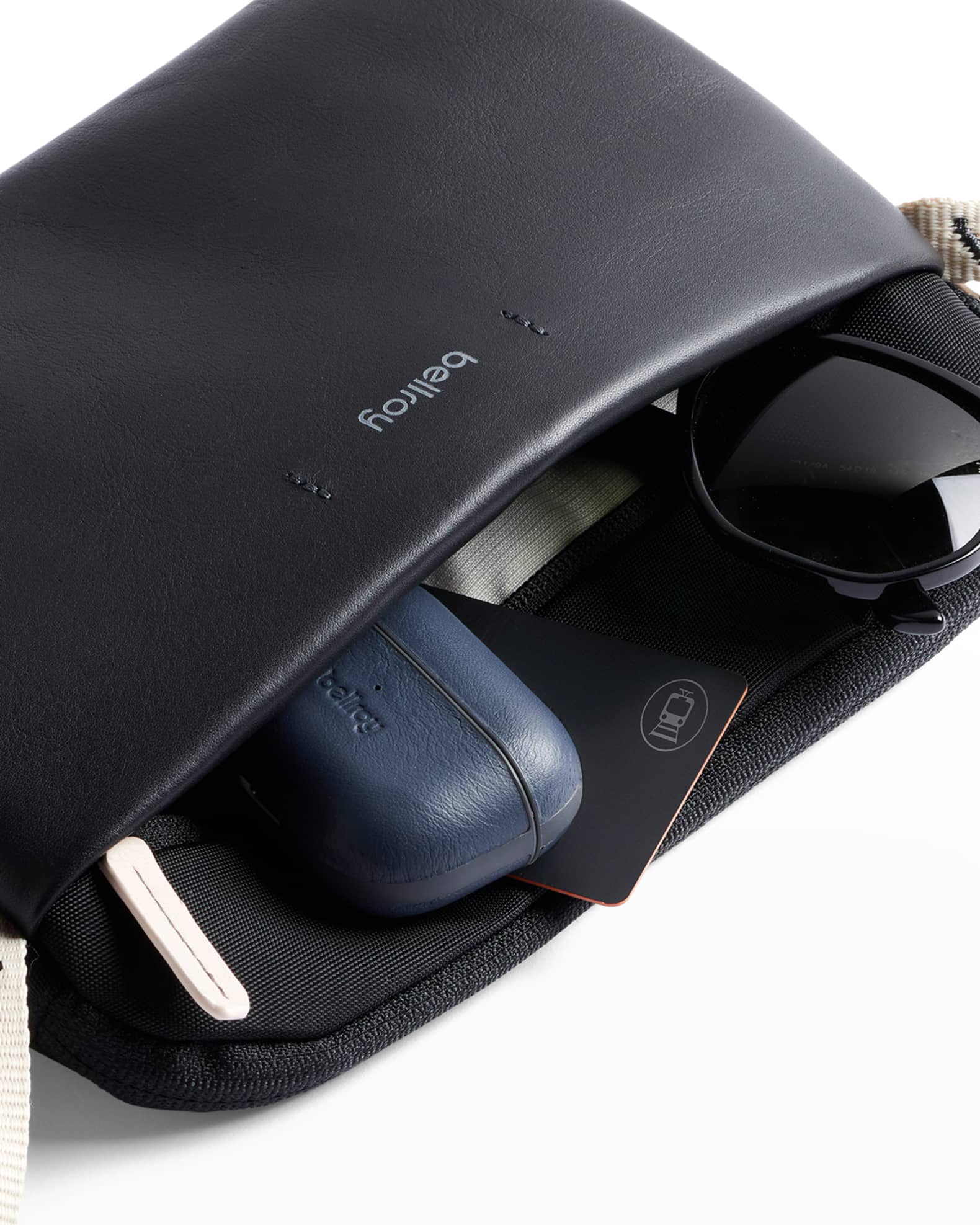 Bellroy Men's City Pouch Plus Premium Crossbody Bag | Neiman Marcus