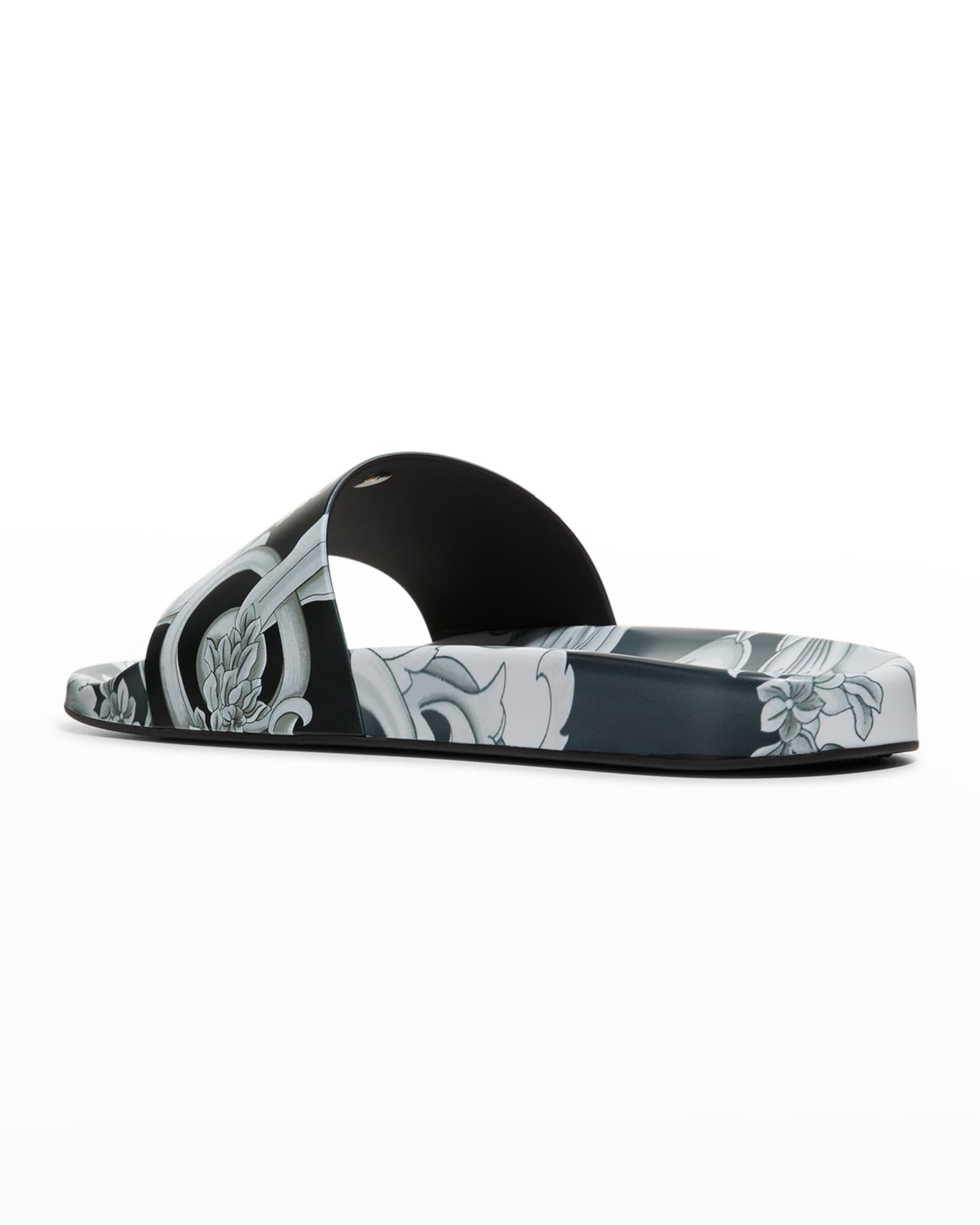 Versace Men's Barocco Slides | Neiman Marcus