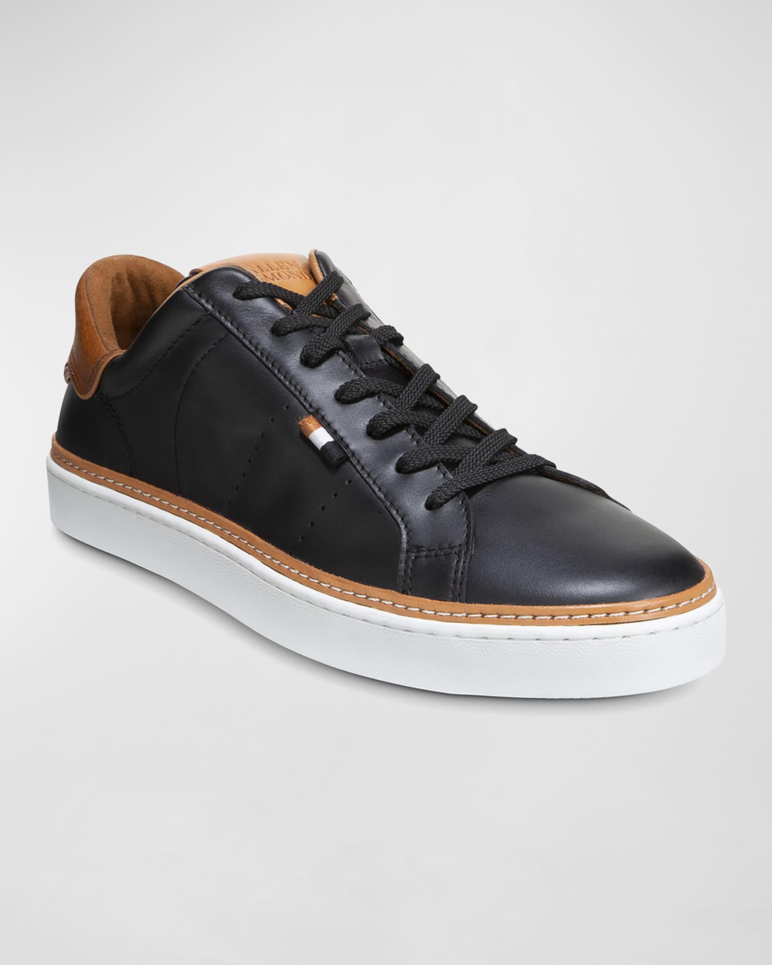 Allen Edmonds Men's Alpha Low-Top Leather Sneakers | Neiman Marcus