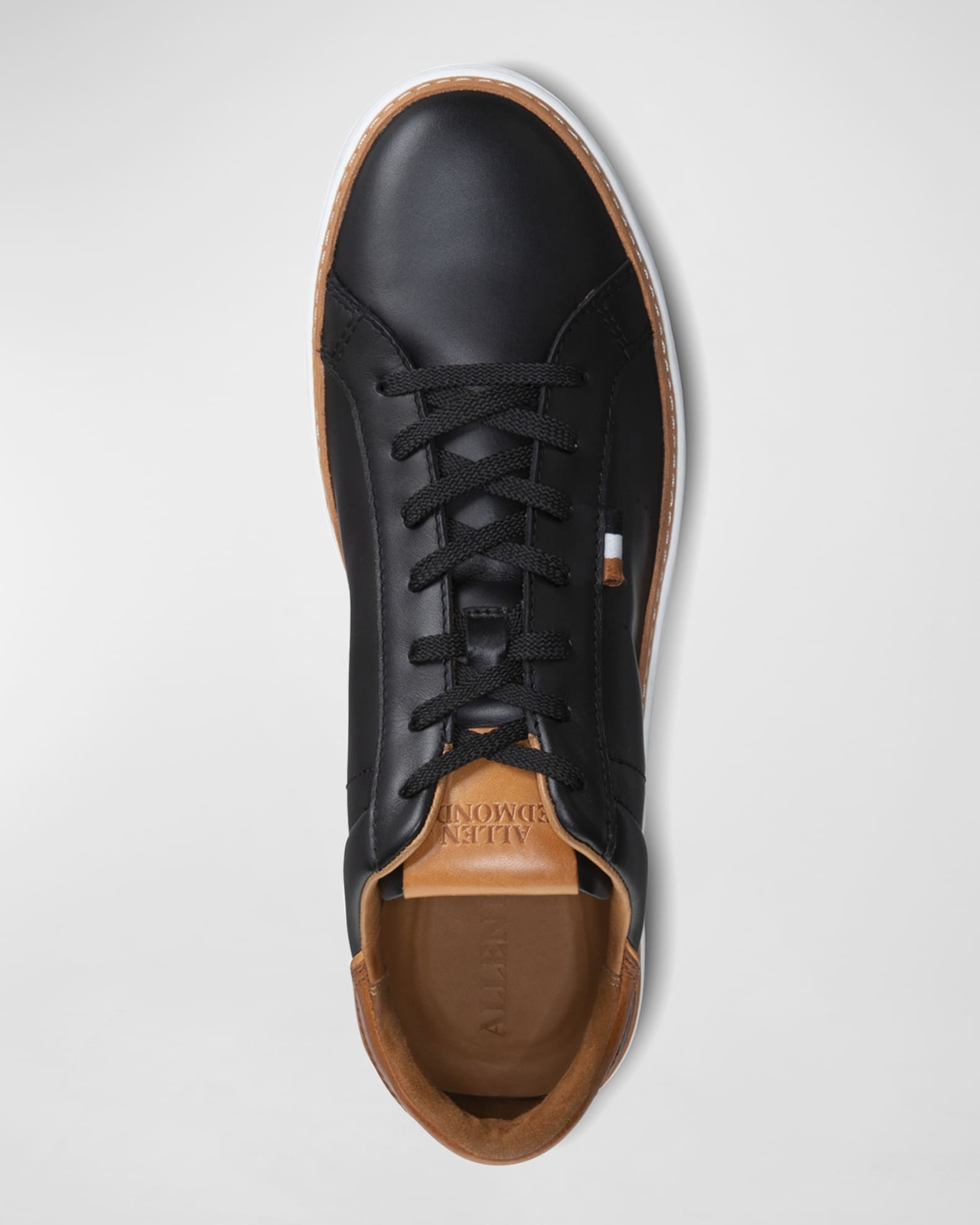 Allen Edmonds Men's Alpha Low-Top Leather Sneakers | Neiman Marcus