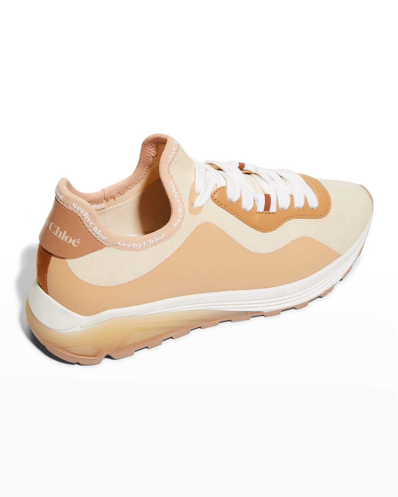 See by Chloe Brett Low-Top Runner Sneakers | Neiman Marcus