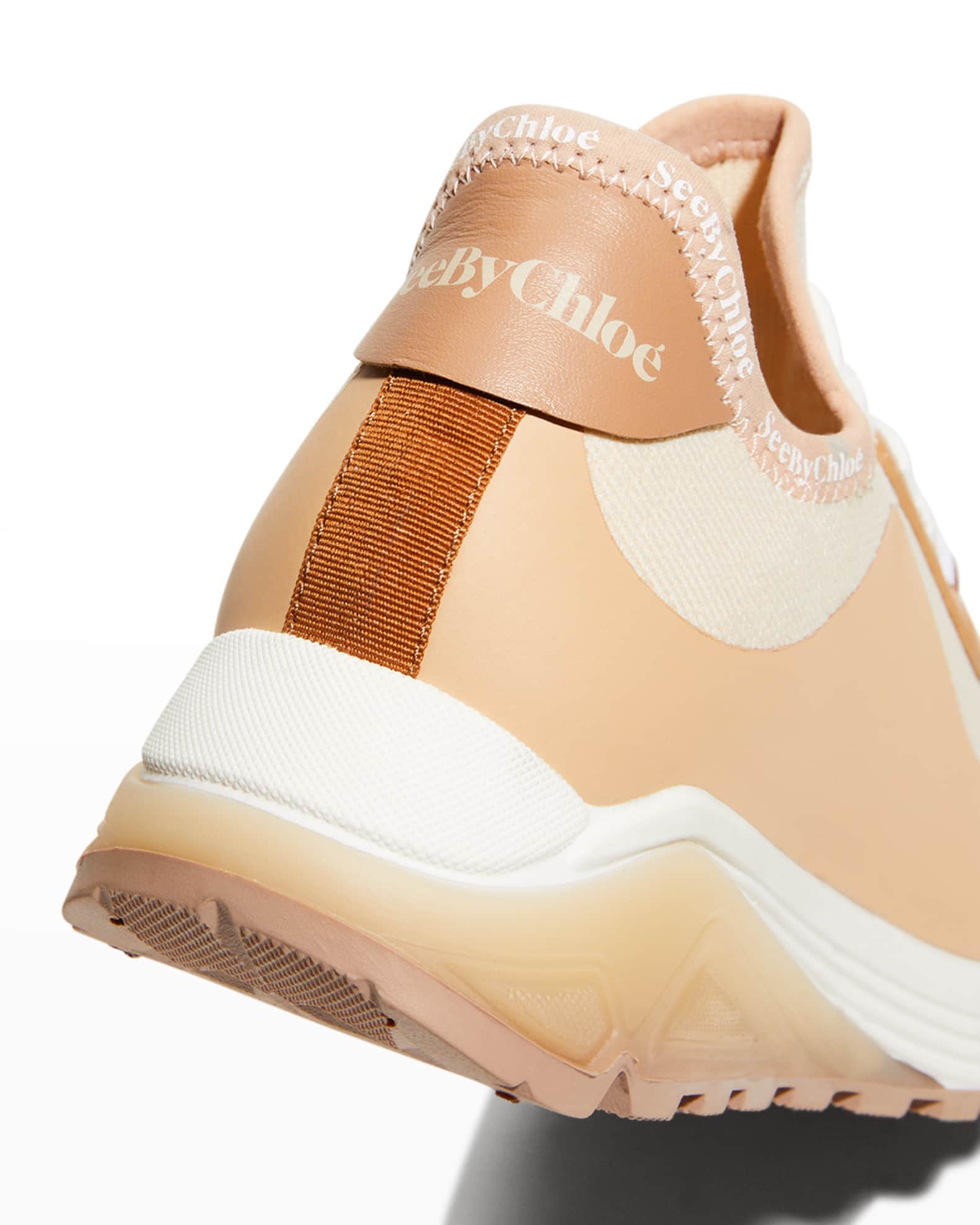 See by Chloe Brett Low-Top Runner Sneakers | Neiman Marcus