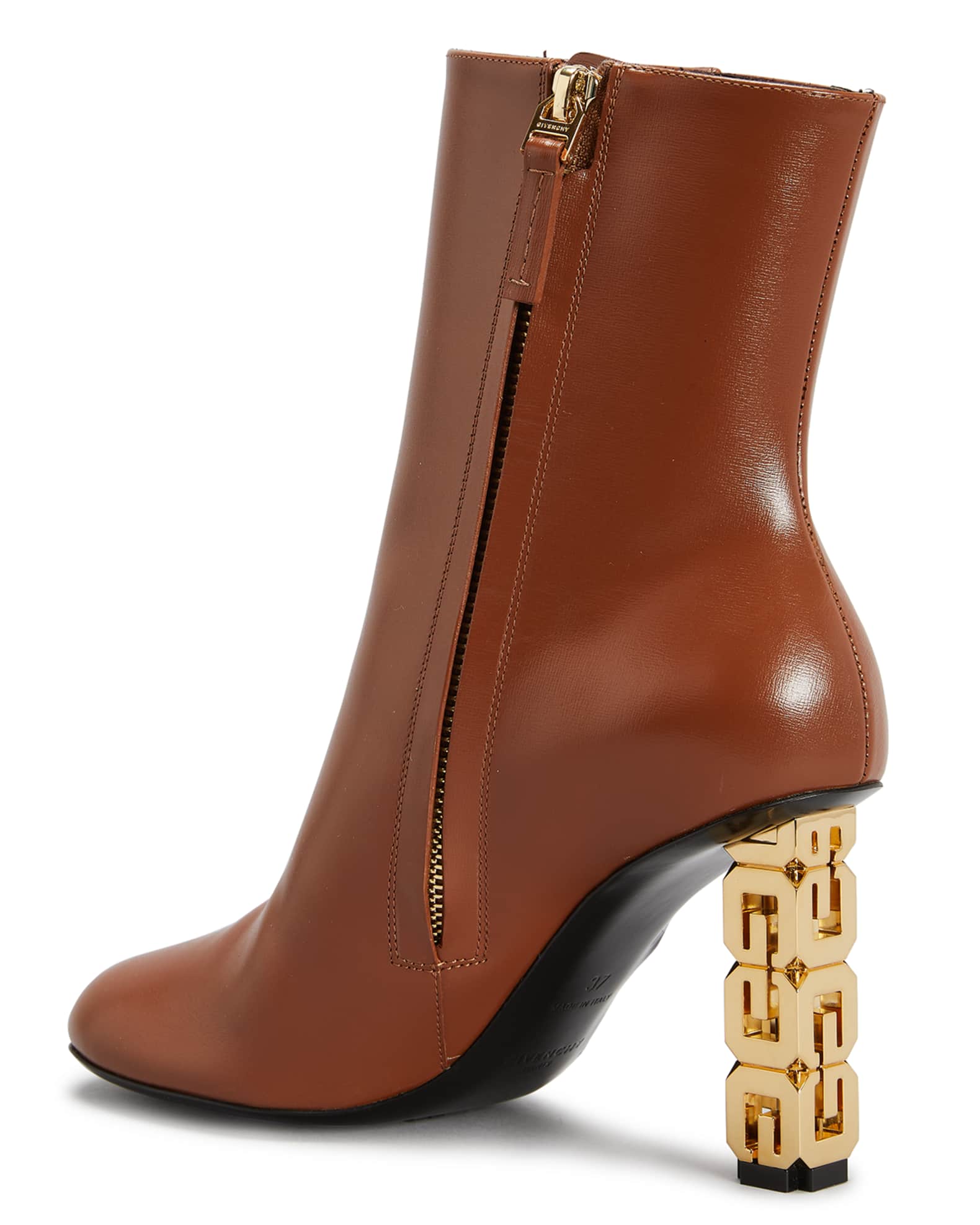 Givenchy G Cube-Heel Ankle Boots | Neiman Marcus
