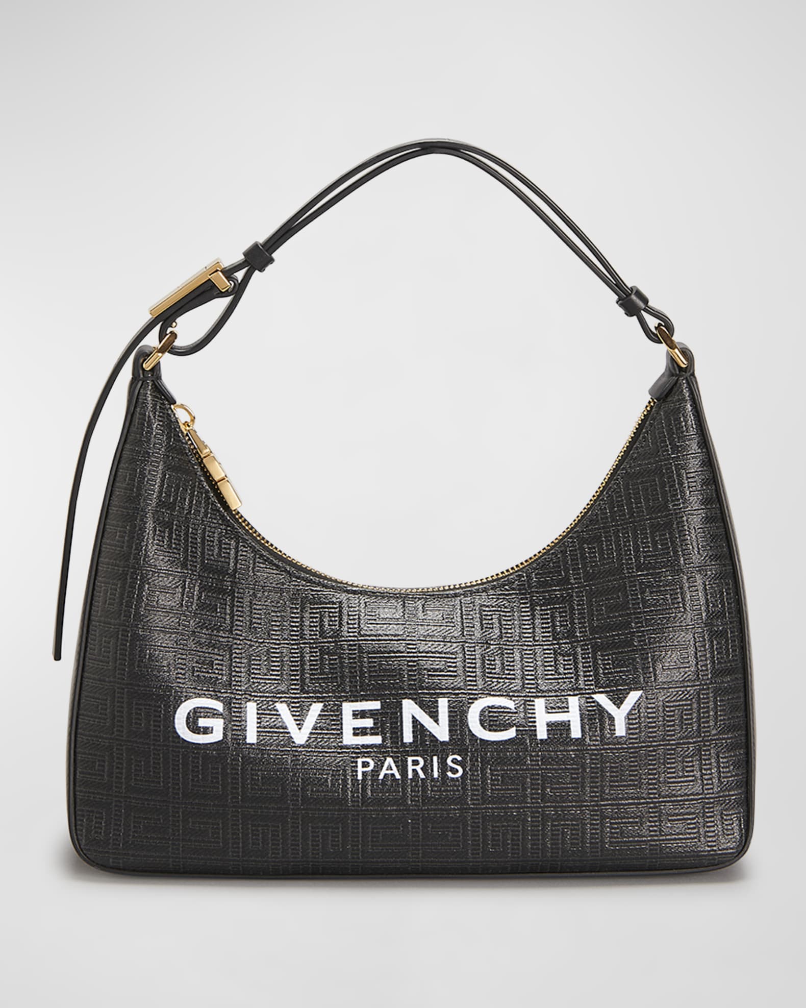 Givenchy Small Moon Cutout Hobo Bag | Neiman Marcus