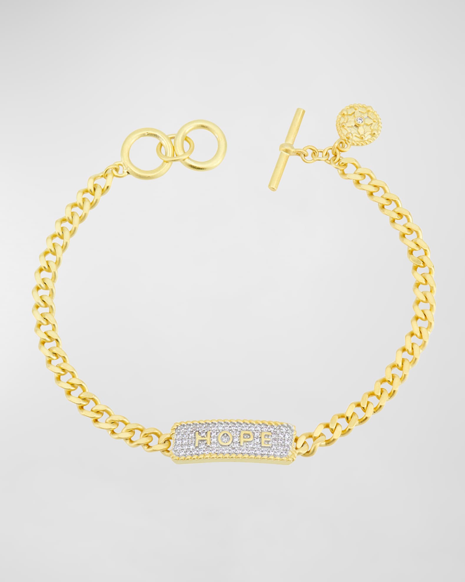 Freida Rothman Hope Chain Link Bracelet | Neiman Marcus