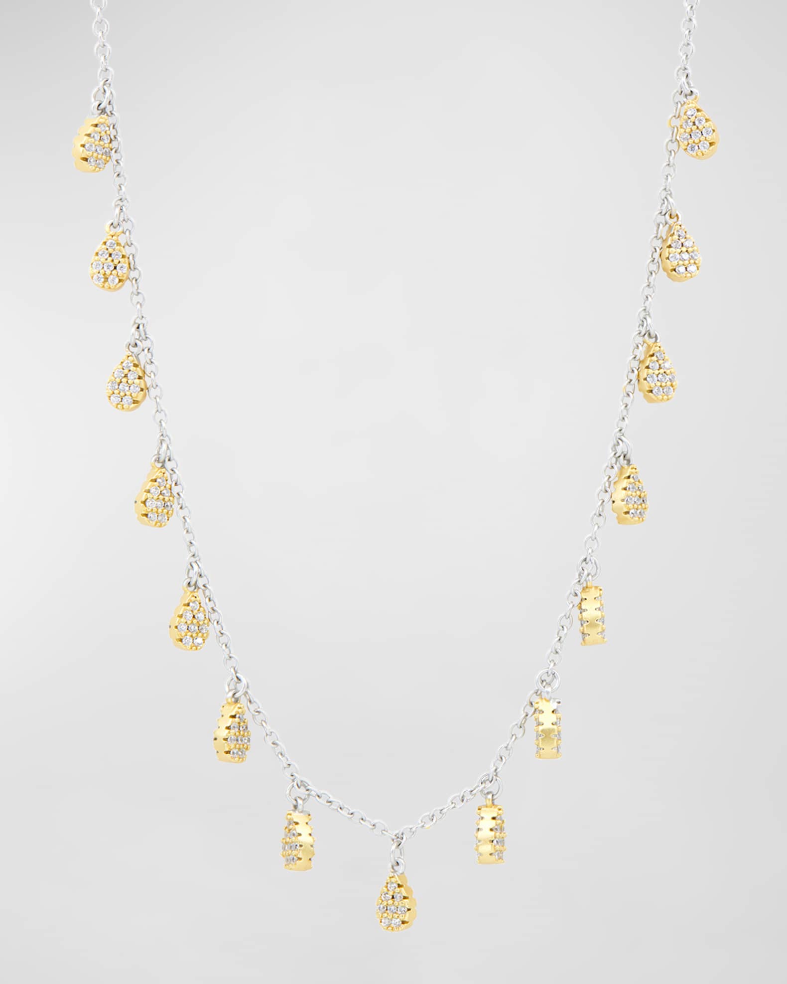 Freida Rothman Pave Charm Layering Necklace | Neiman Marcus