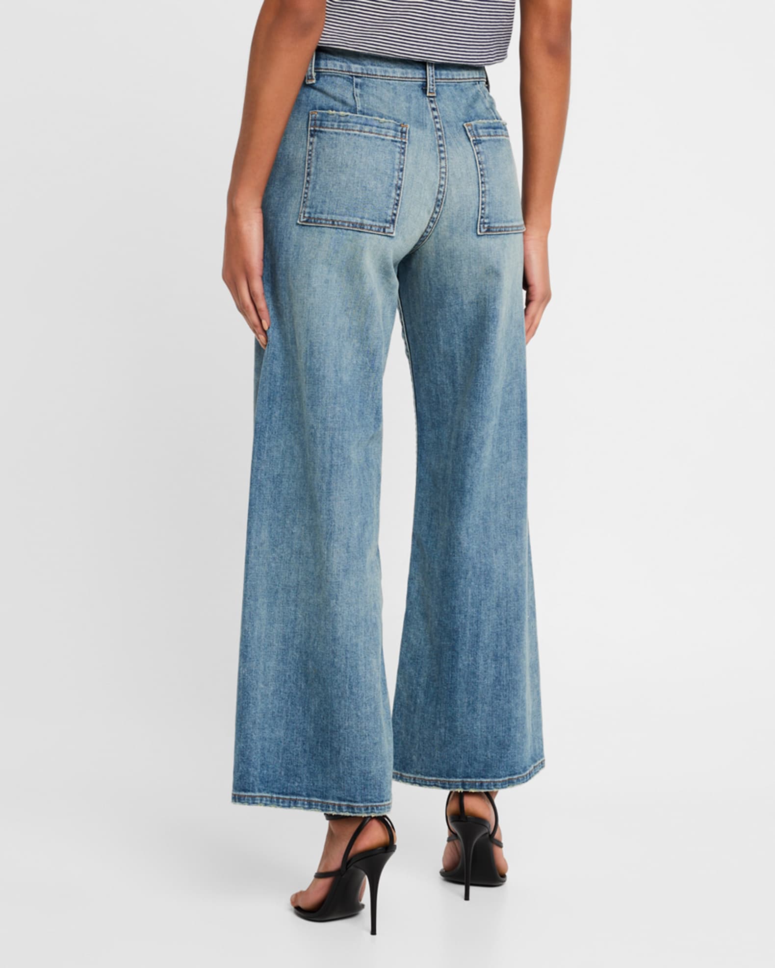 Nili Lotan Megan Wide-Leg Jeans | Neiman Marcus
