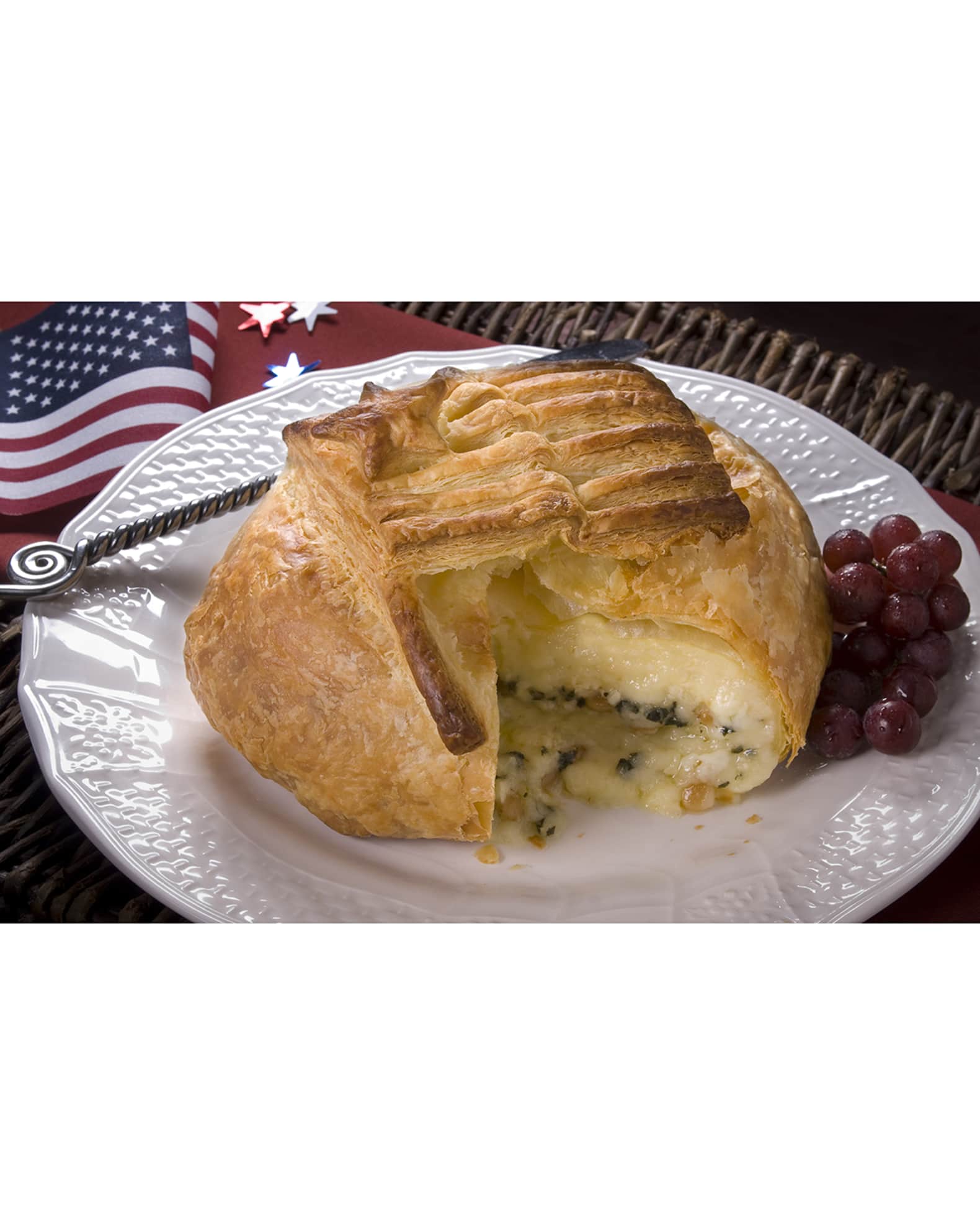 Elegant Brie Flag Baked Brie | Neiman Marcus