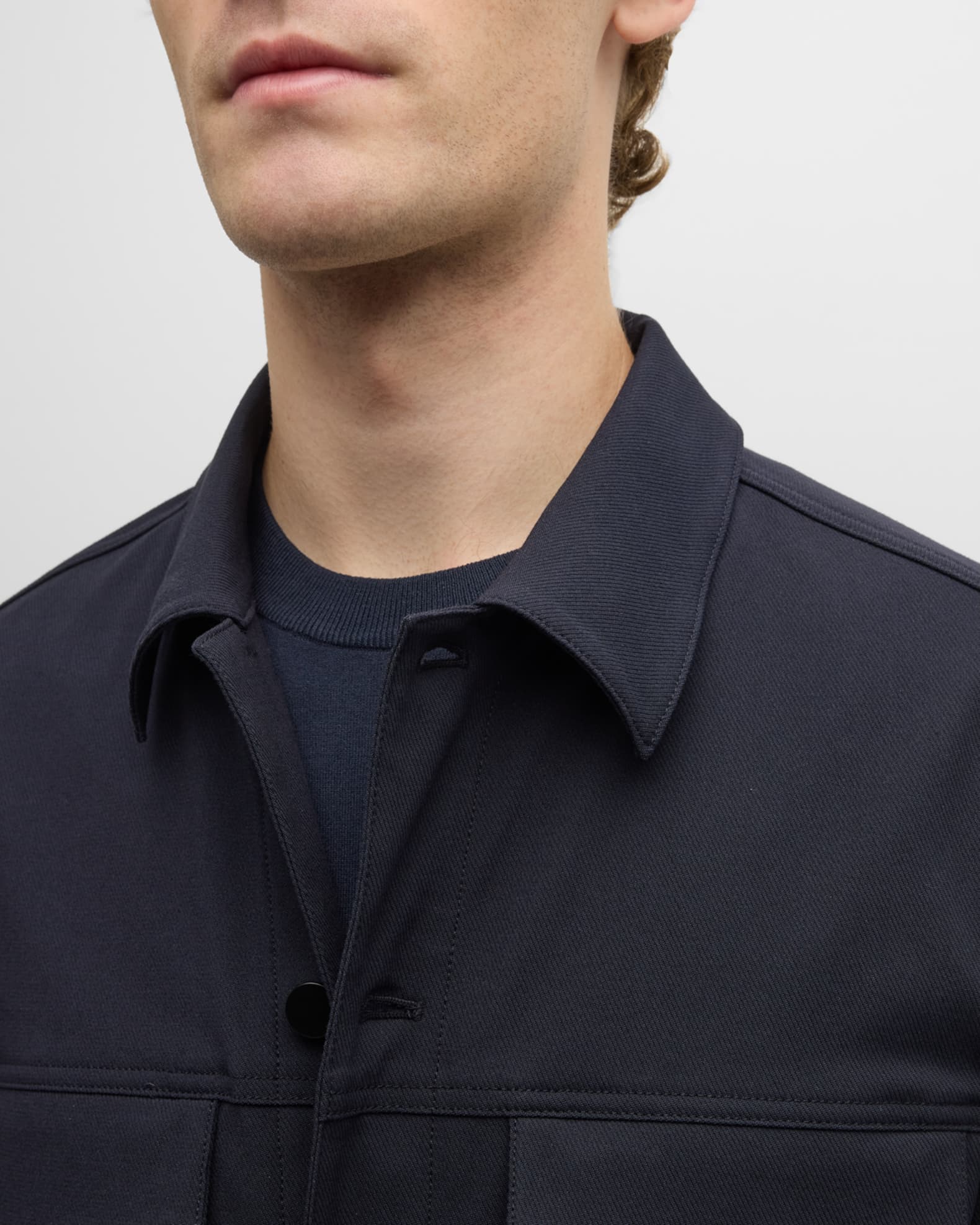 Theory Men's The River Jacket in Neoteric Twill | Neiman Marcus