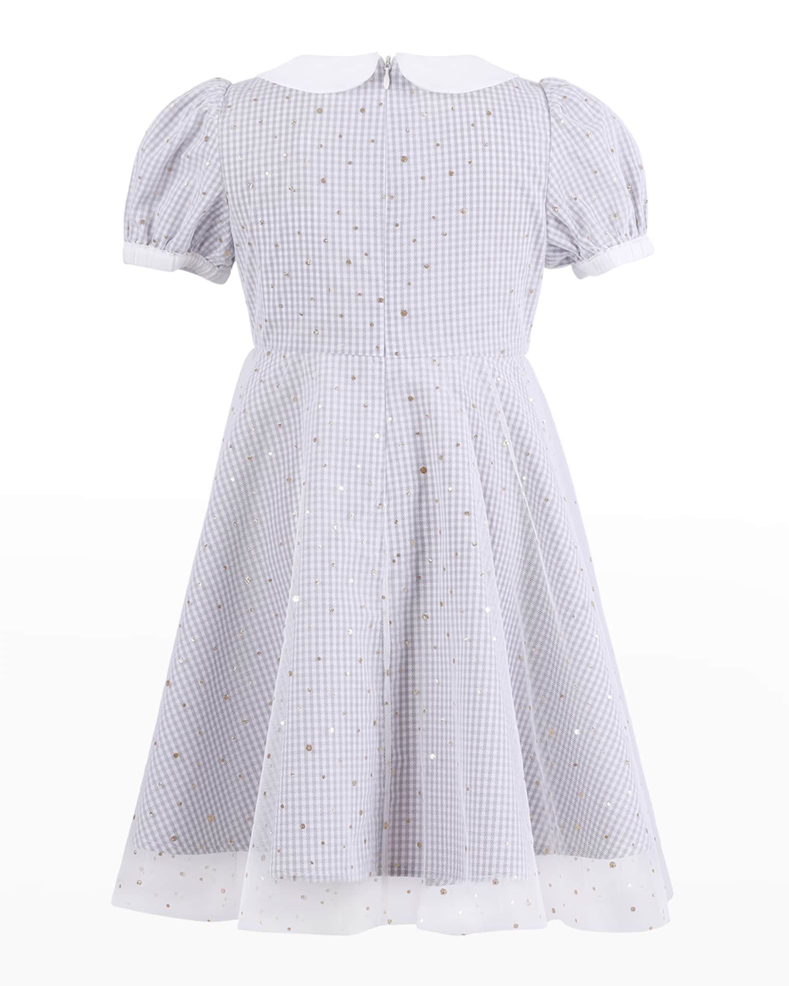 Island Kids & Kids Isle Girl's Gold Fleck Embellished Dress, Size 4-12 ...