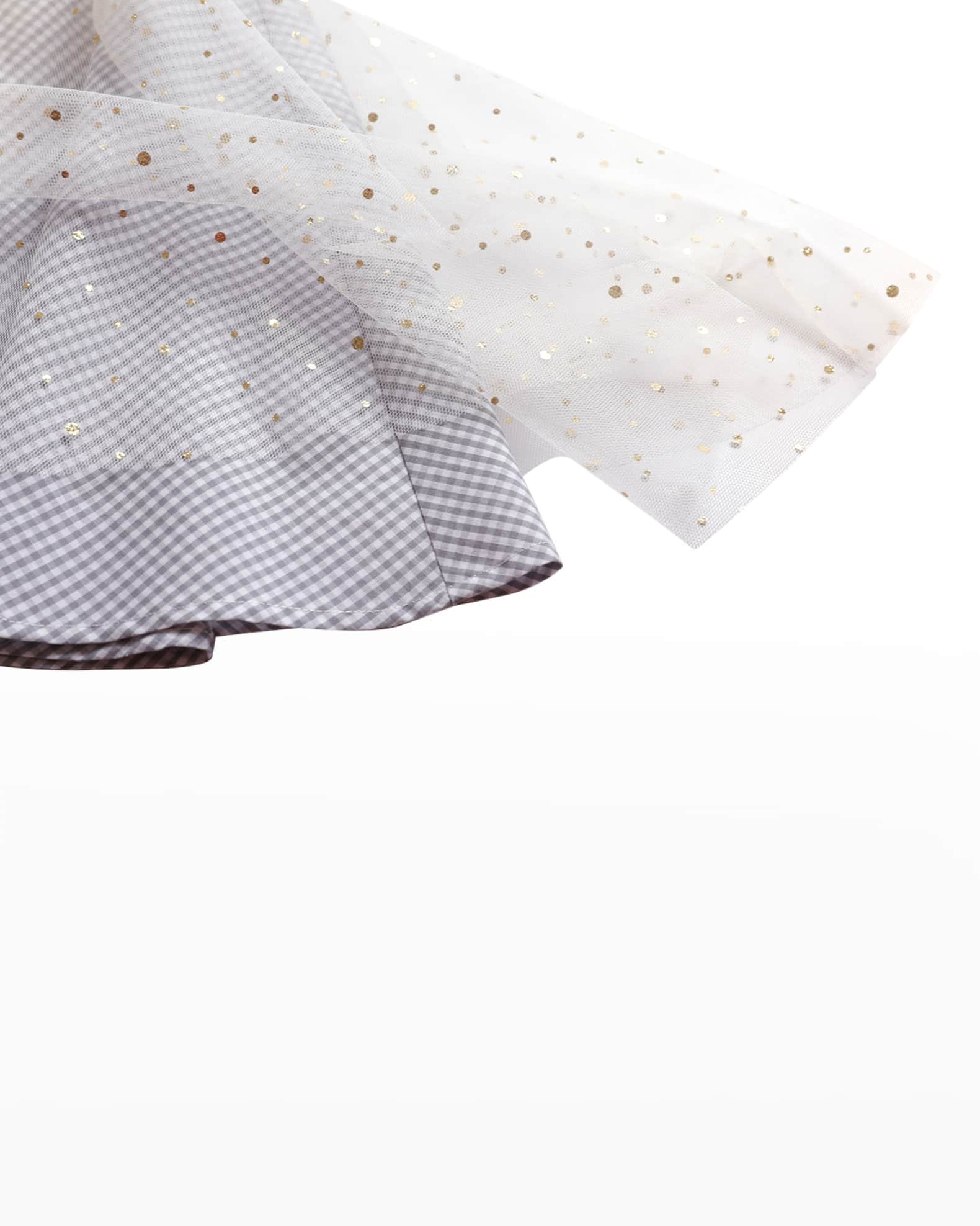 Island Kids & Kids Isle Girl's Gold Fleck Embellished Dress, Size 4-12 ...