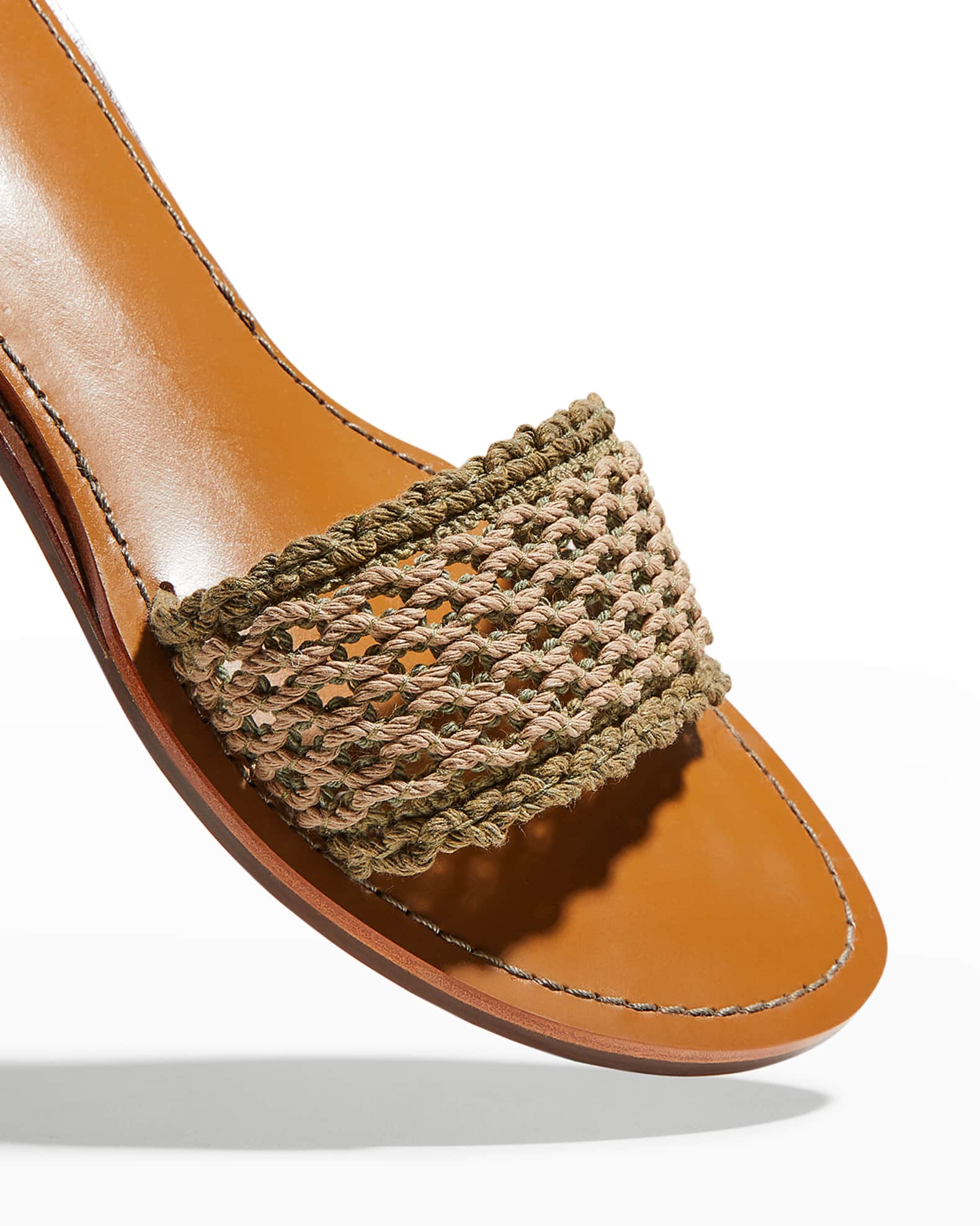 Rag & Bone Melrose Bicolor Plank Sandals | Neiman Marcus