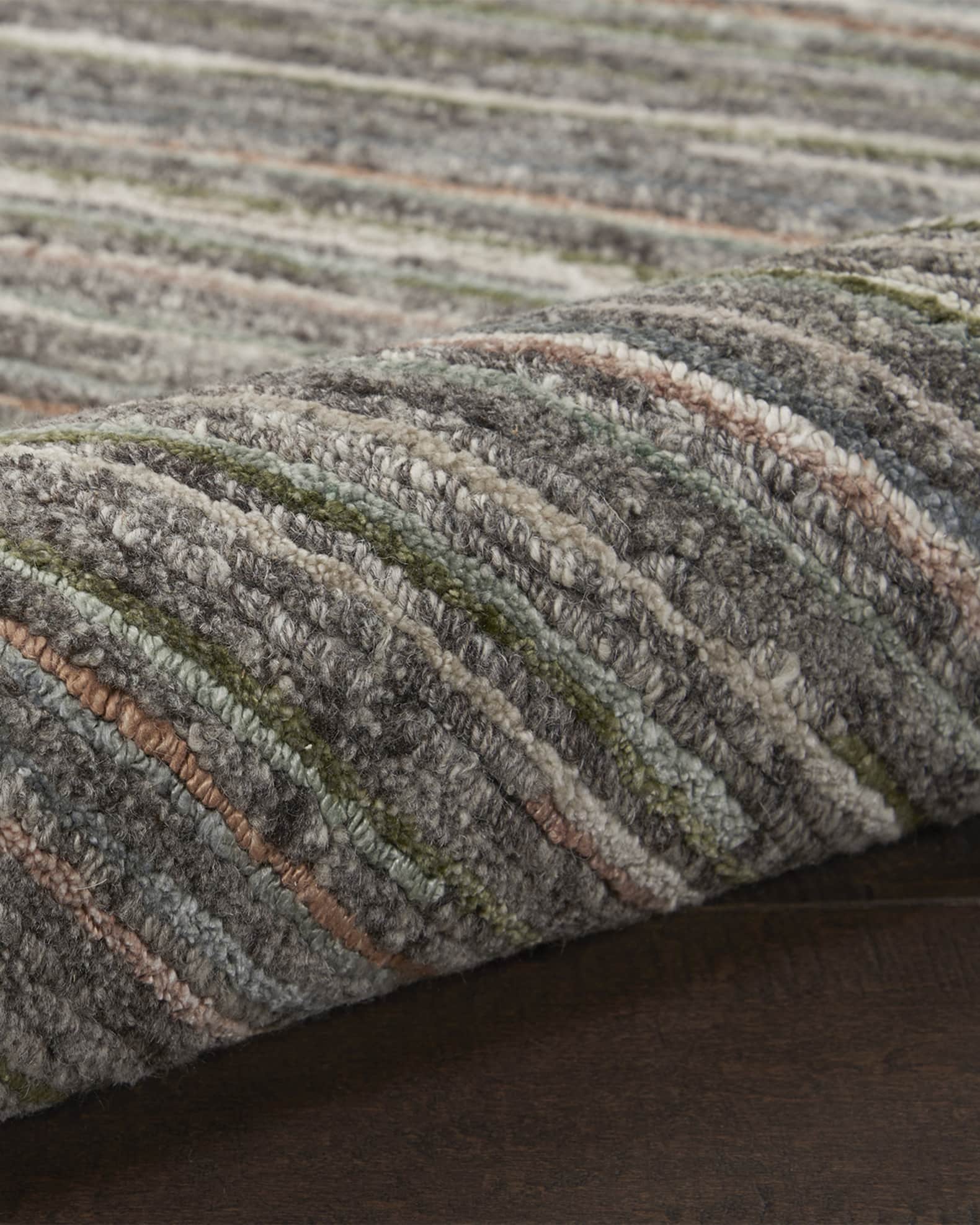 Nourison Logan Hand-Knotted Rug, 5' x 8' | Neiman Marcus