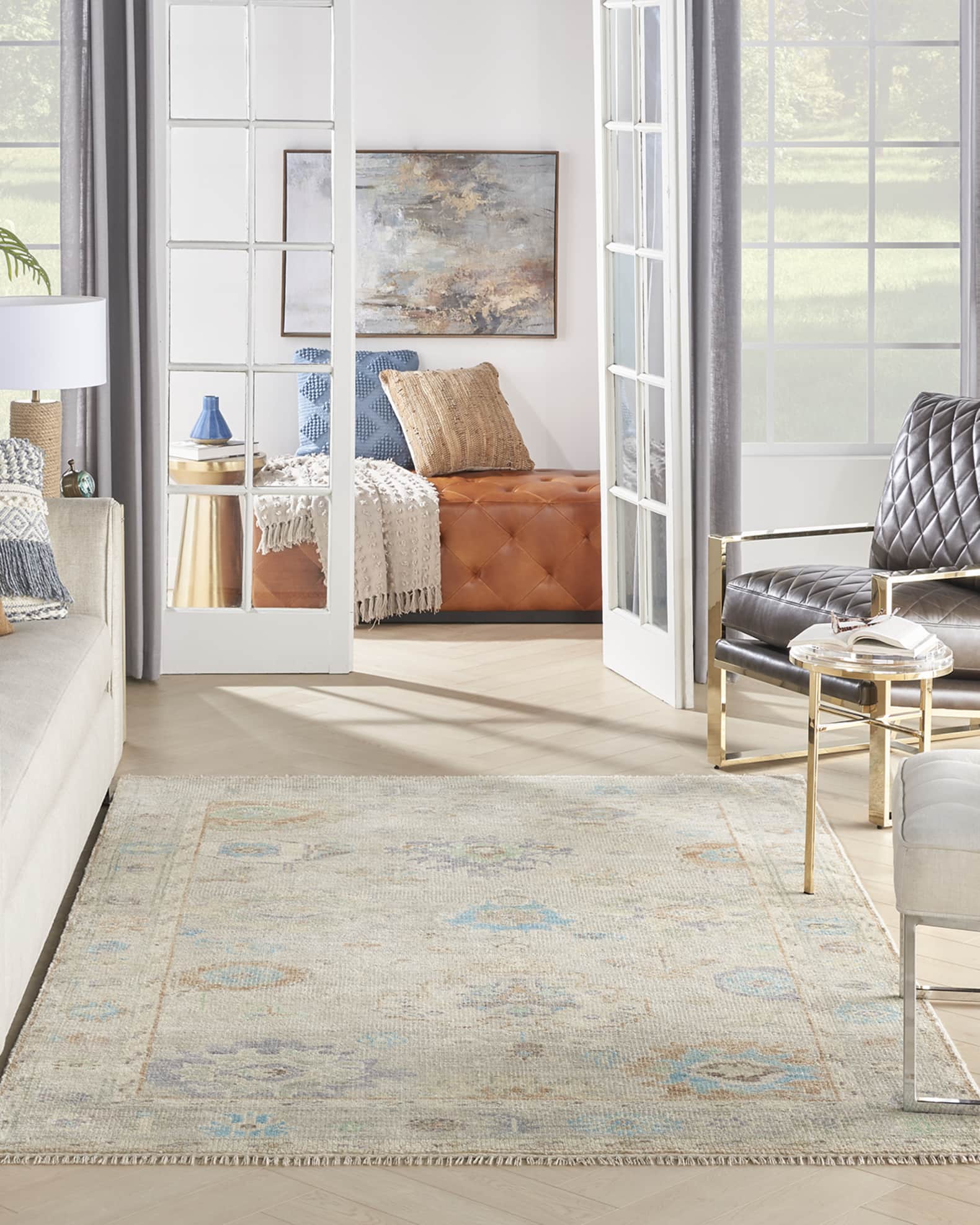 Nourison Gerish Hand-Knotted Rug, 8' x 10' | Neiman Marcus