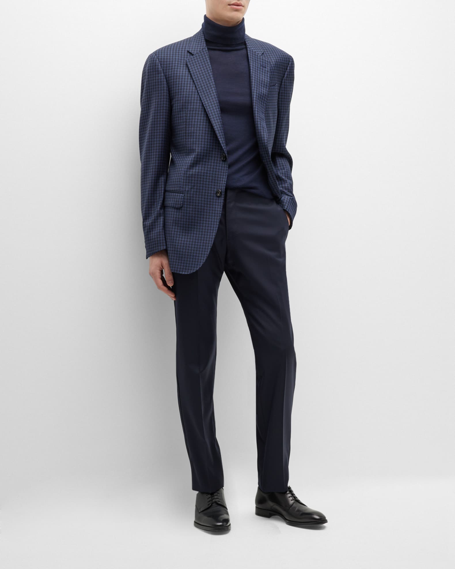 Emporio Armani Men's Large Houndstooth Sport Coat | Neiman Marcus