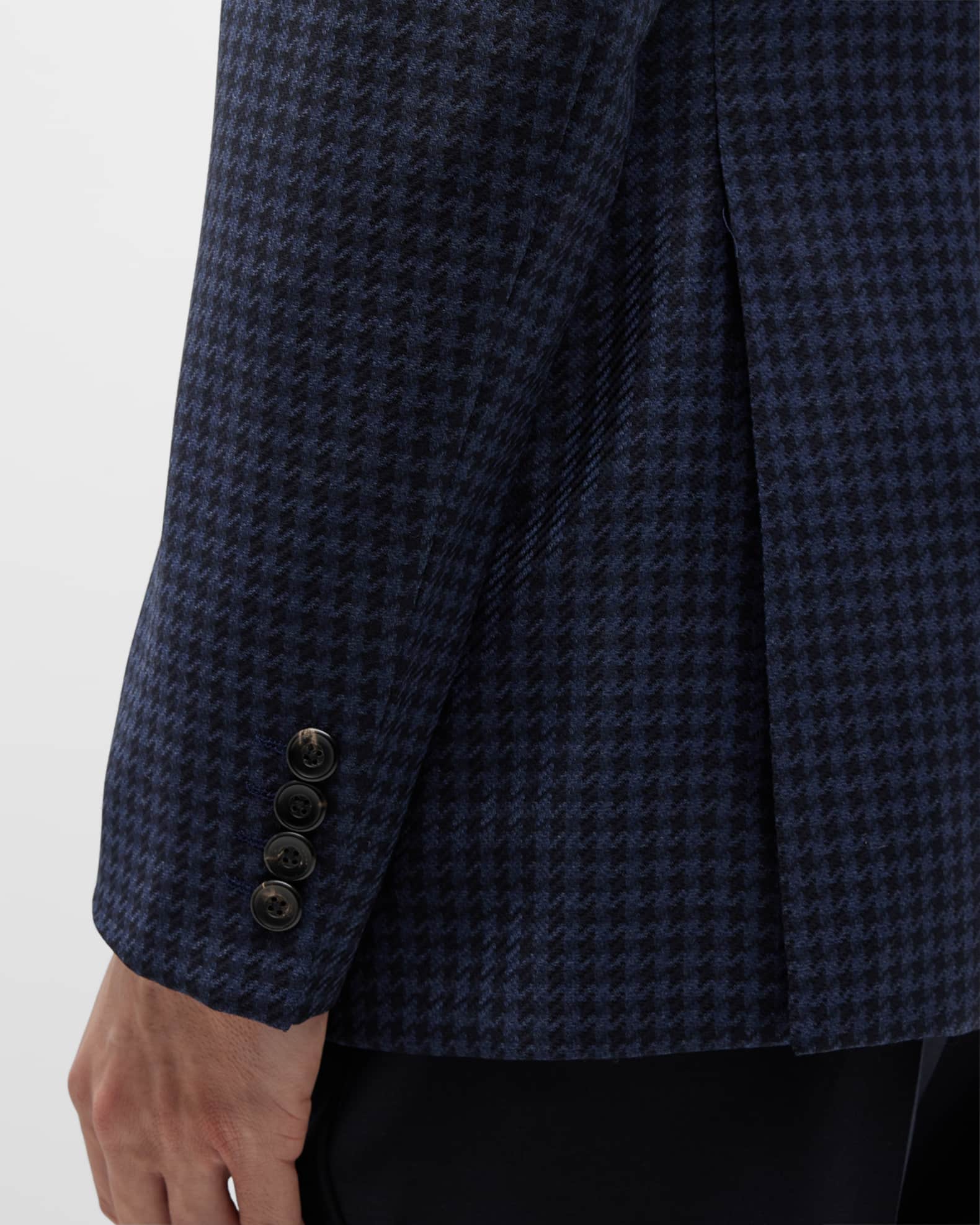 Emporio Armani Men's Large Houndstooth Sport Coat | Neiman Marcus