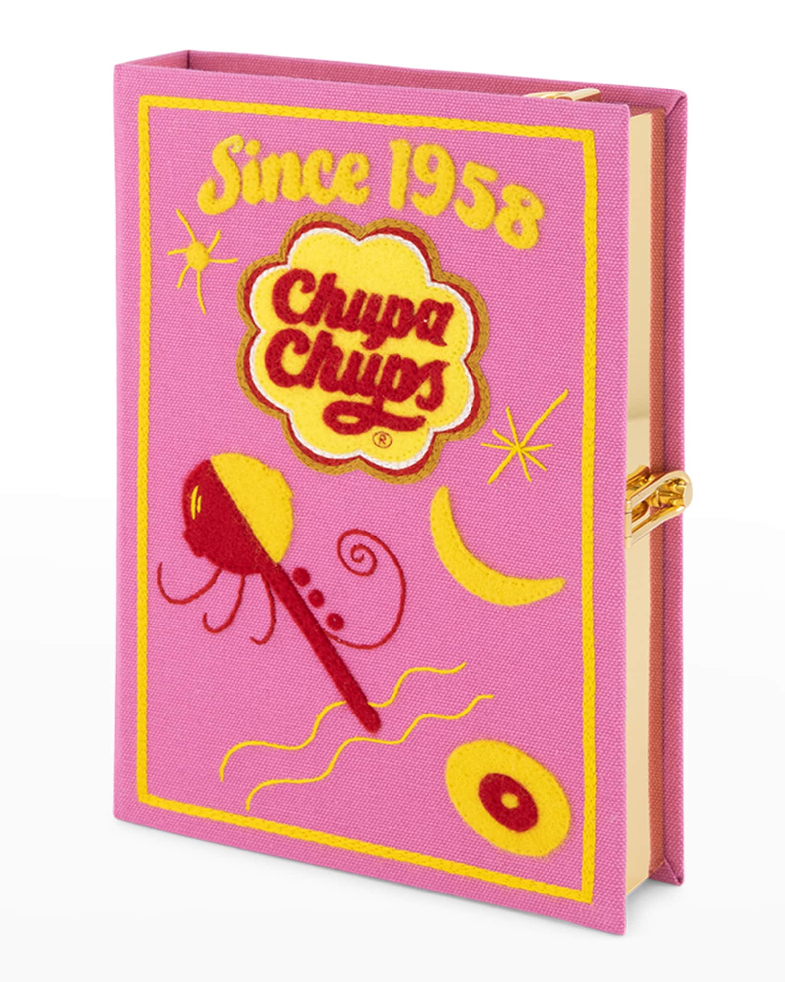 Olympia Le-Tan Chupa Chups Book Clutch Bag | Neiman Marcus