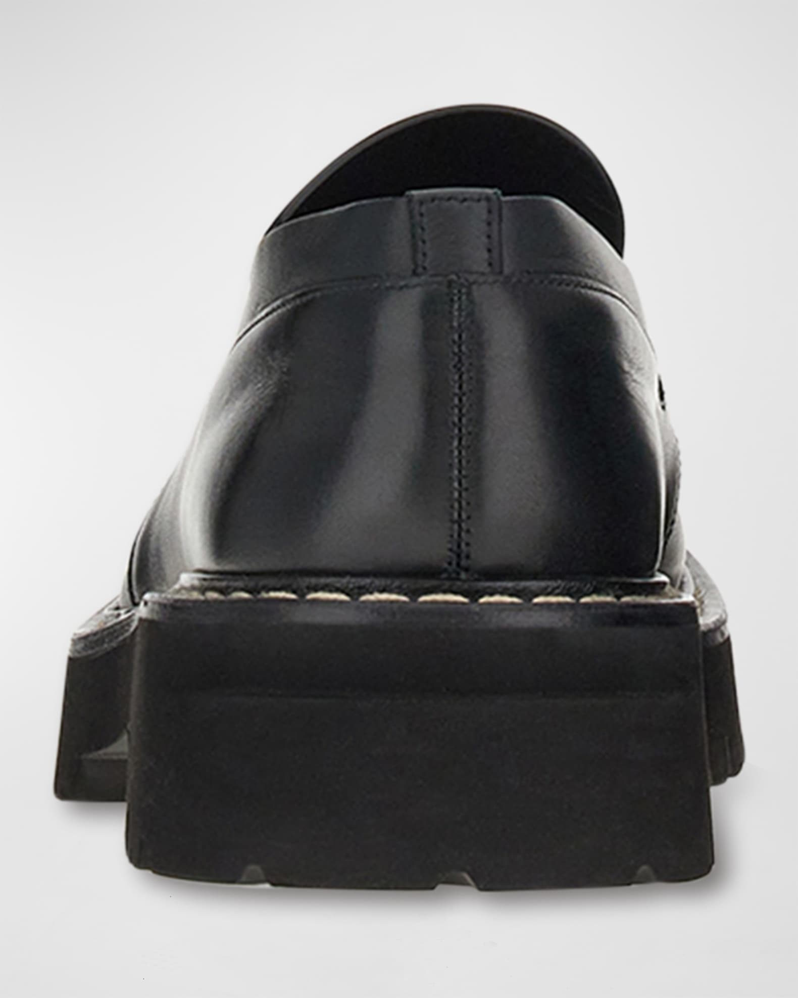 Ferragamo Men's Ignazio Lug Sole Gancio-Buckle Leather Loafers | Neiman ...