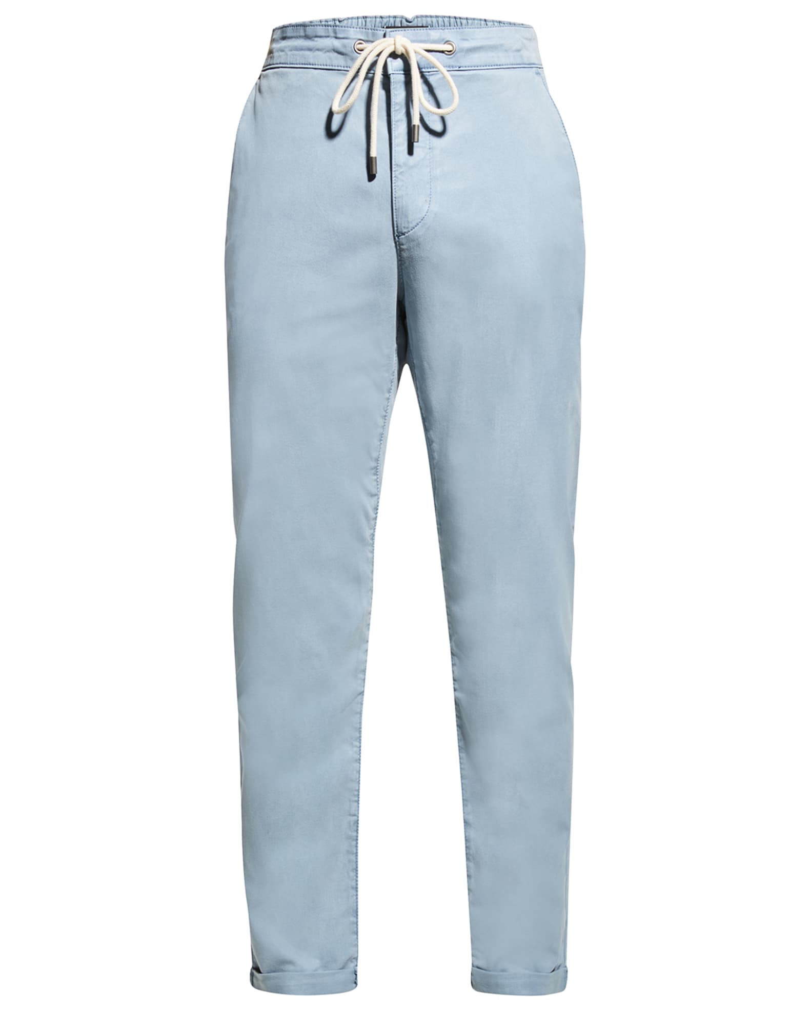 PAIGE Men's Fraser Stretch Twill Cuffed Pants | Neiman Marcus