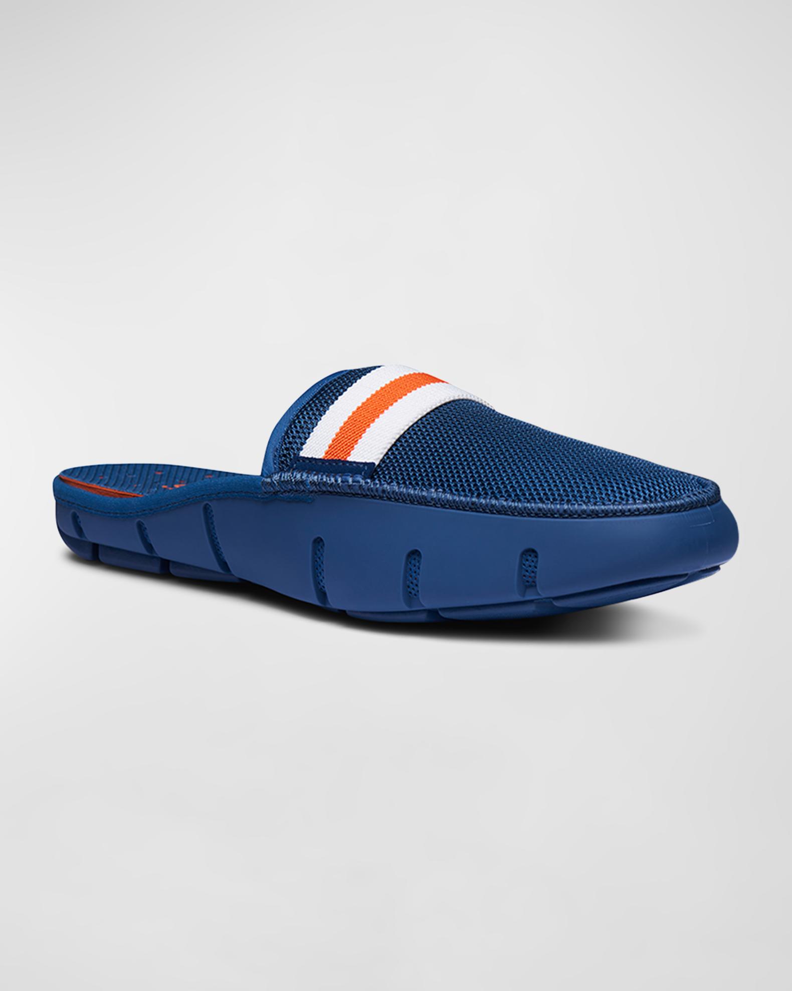 Swims Men's Mesh-Rubber Fast Dry Slide Loafers | Neiman Marcus
