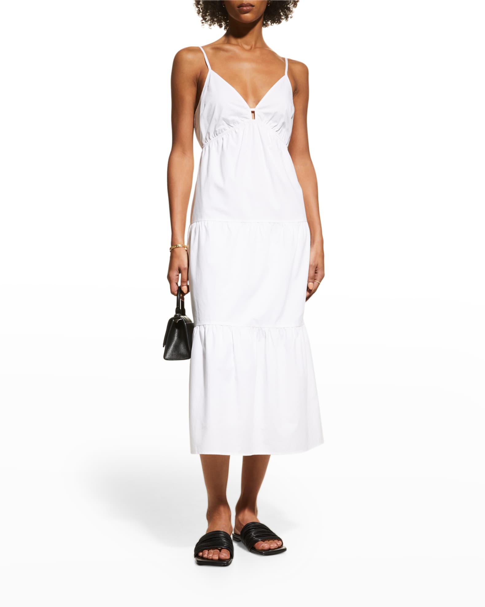 Rails Avril Tiered Midi Dress | Neiman Marcus