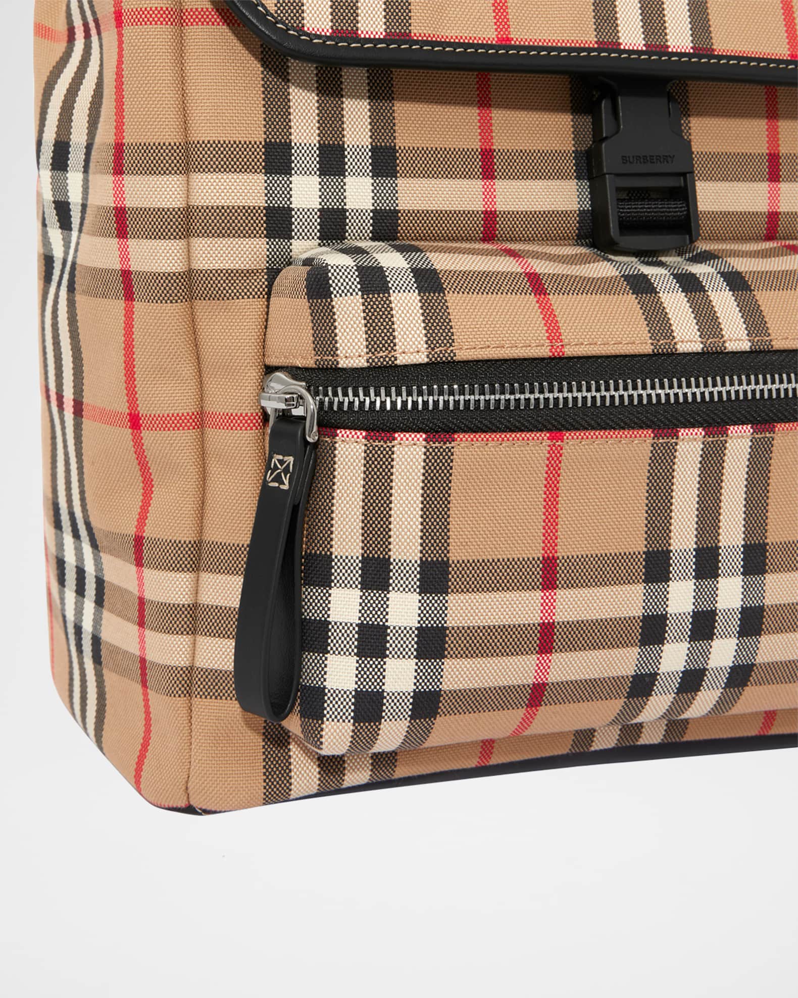 Burberry Kid's Dewey Vintage Check Backpack | Neiman Marcus
