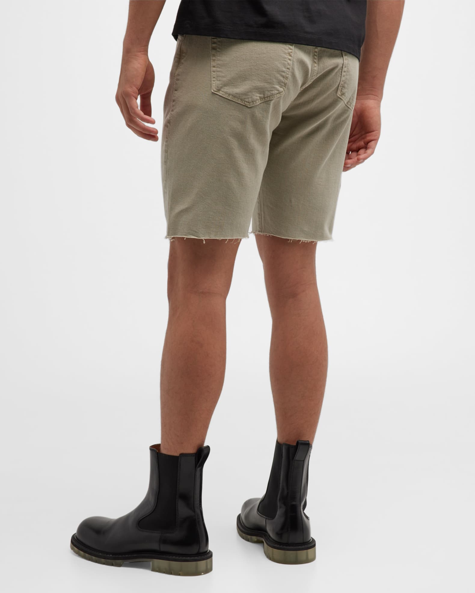 FRAME Men's L'Homme Cut Off Short | Neiman Marcus