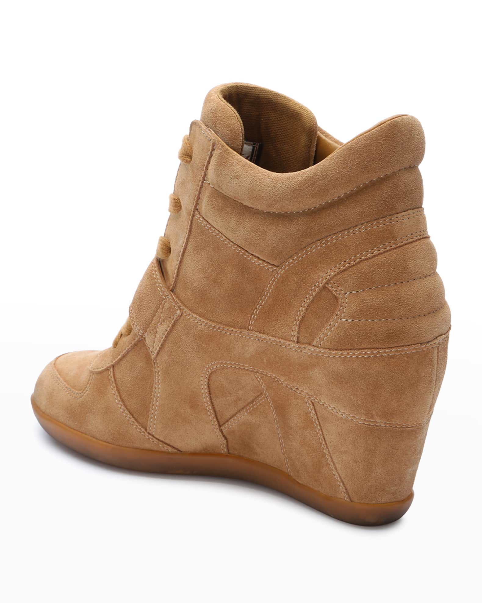 Ash Bowie High-Top Wedge Fashion Sneakers | Neiman Marcus