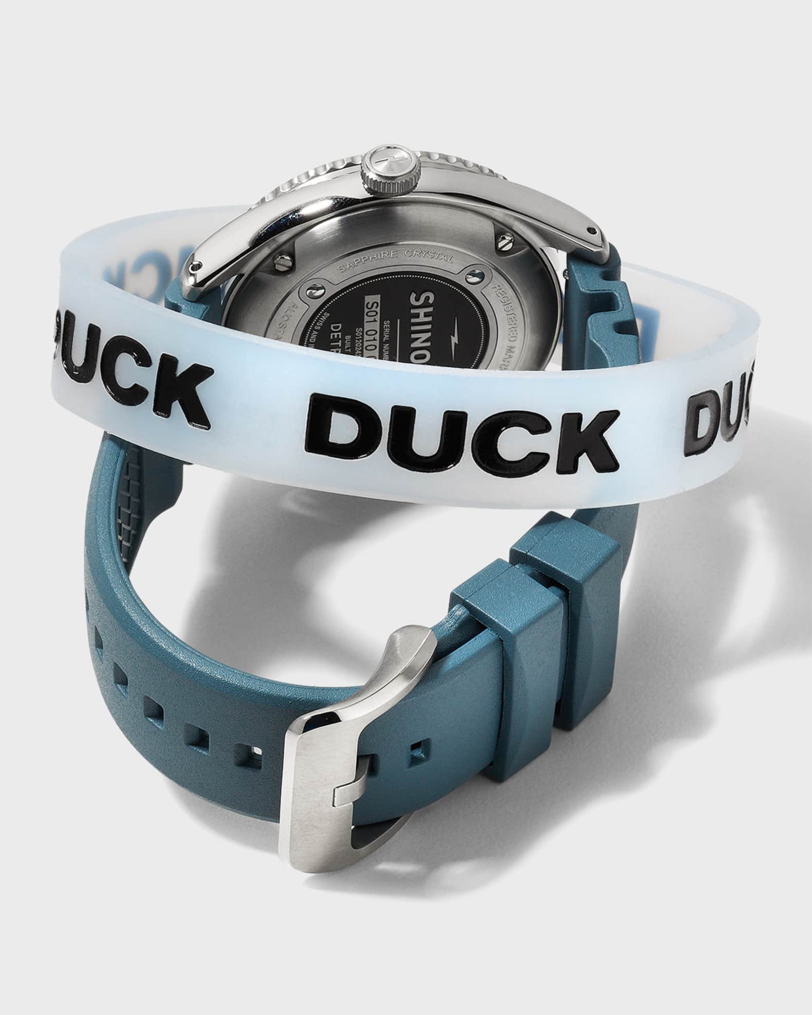 Shinola Men's The Duck Stainless Steel Rubber Surf Watch, 42mm | Neiman ...