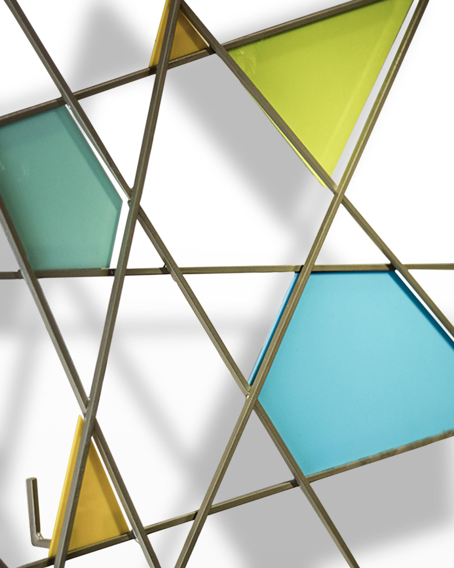 Karo Studios Glass and Metal Wall Sculpture | Neiman Marcus