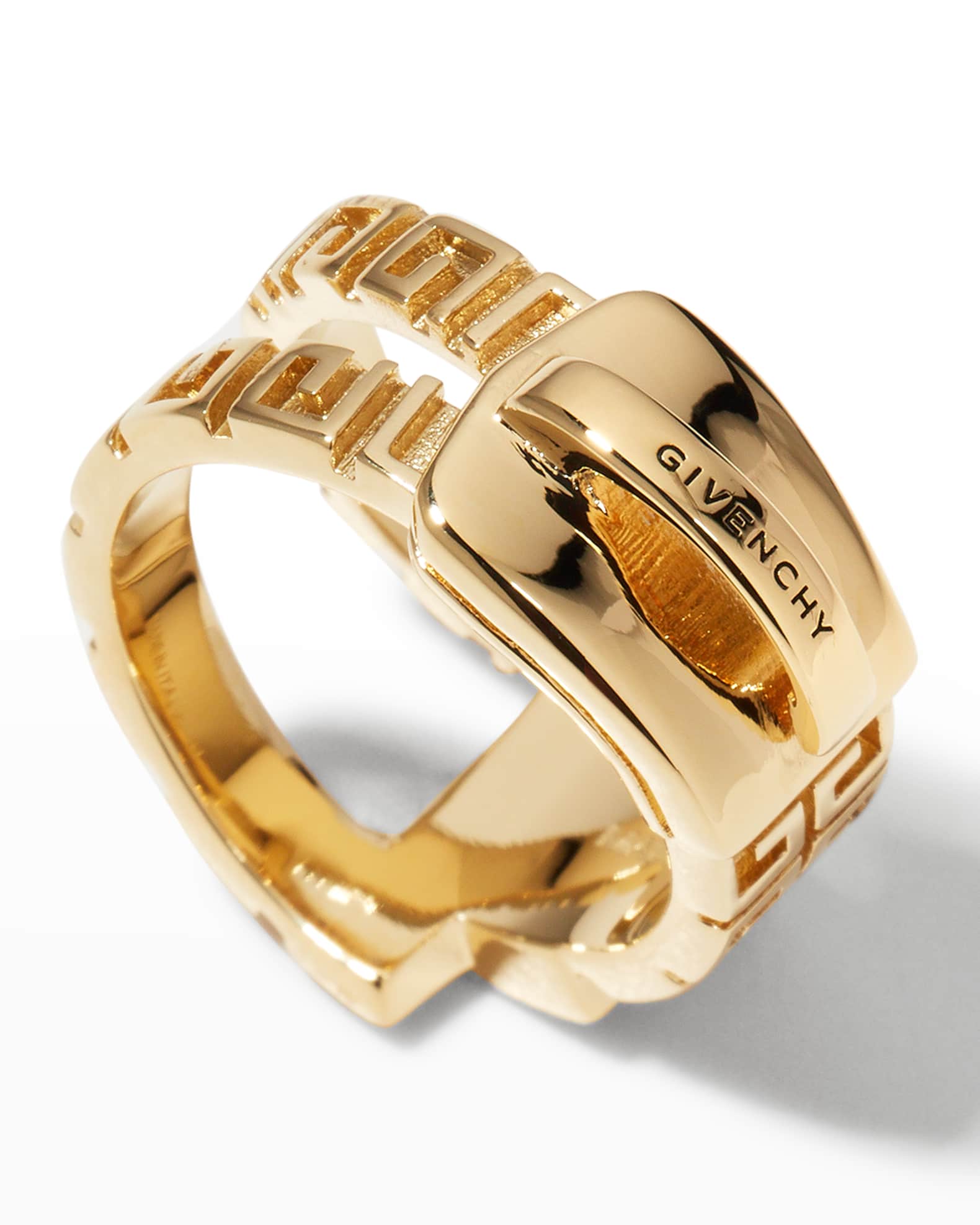 Givenchy G-Zip Golden Ring | Neiman Marcus