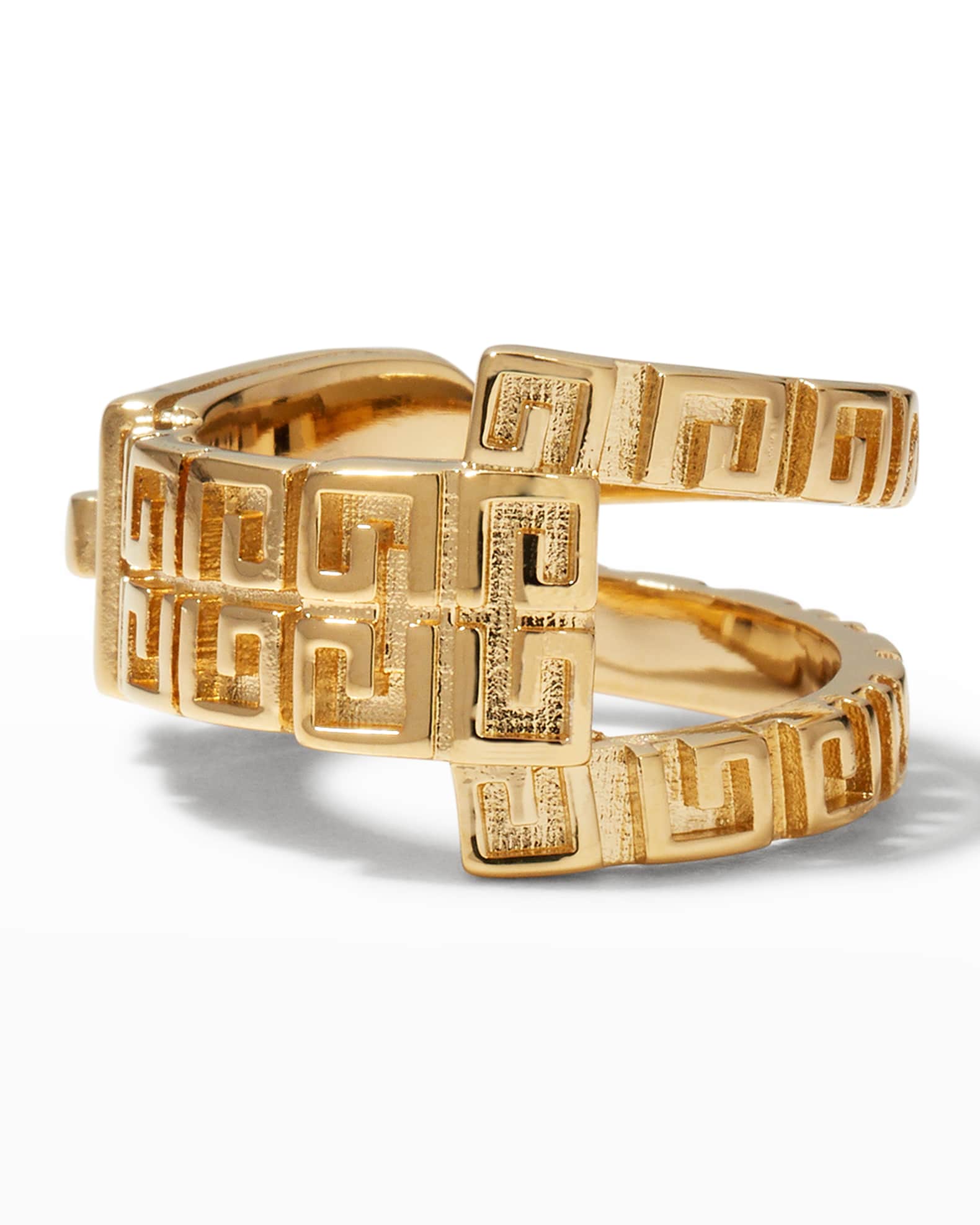 Givenchy G-Zip Golden Ring | Neiman Marcus